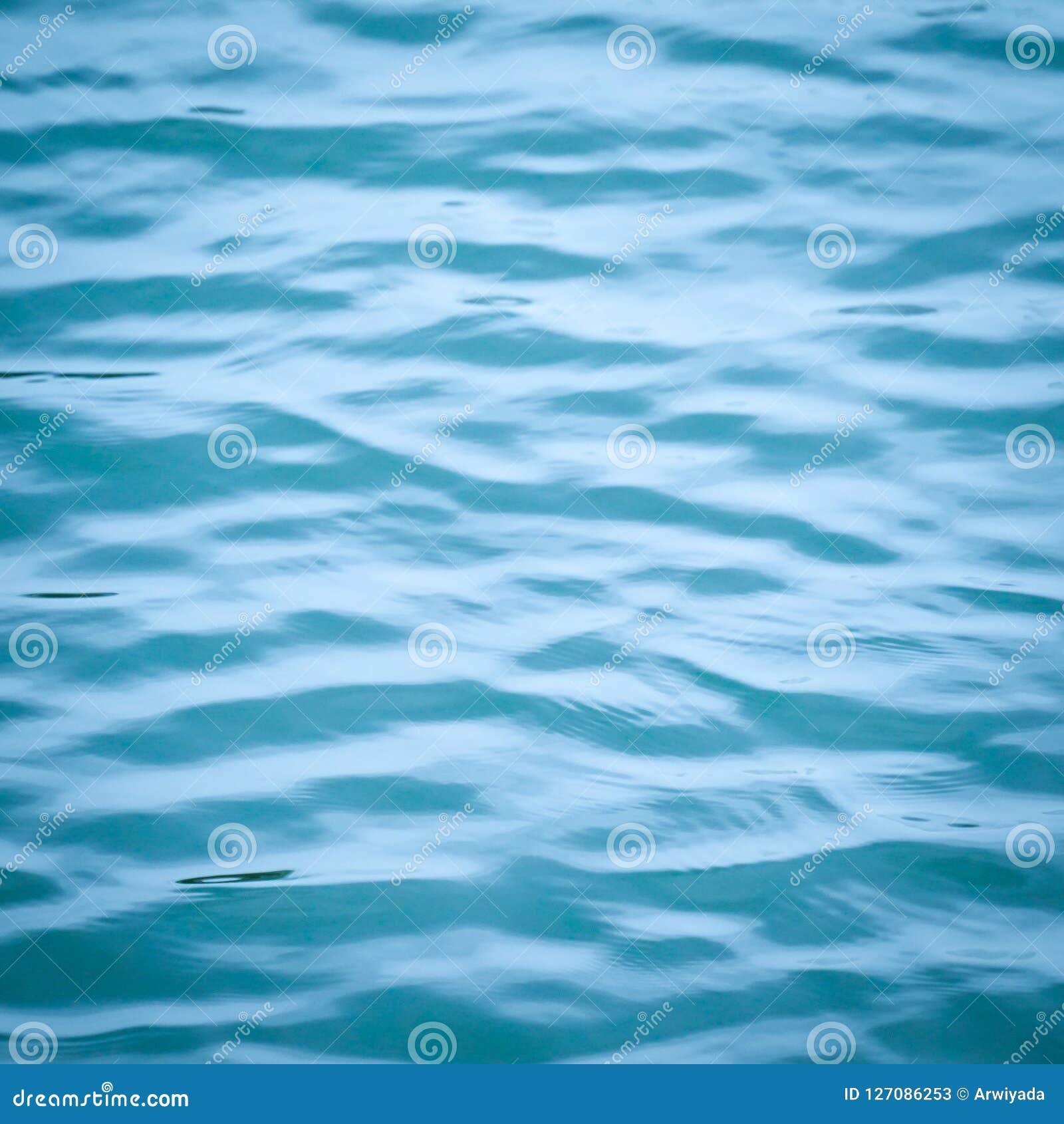 Blue Water Surface Background Texture Blurred Light with Wave Ri Stock ...