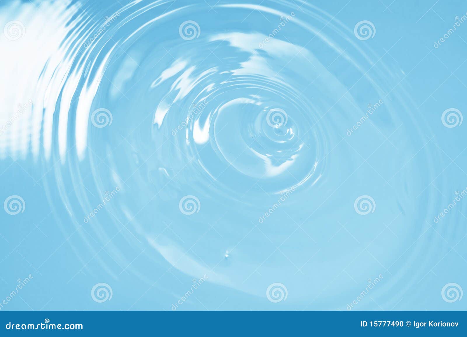 Blue Water Surface Close Up Stock Photo - Image of gasoline, flowing ...