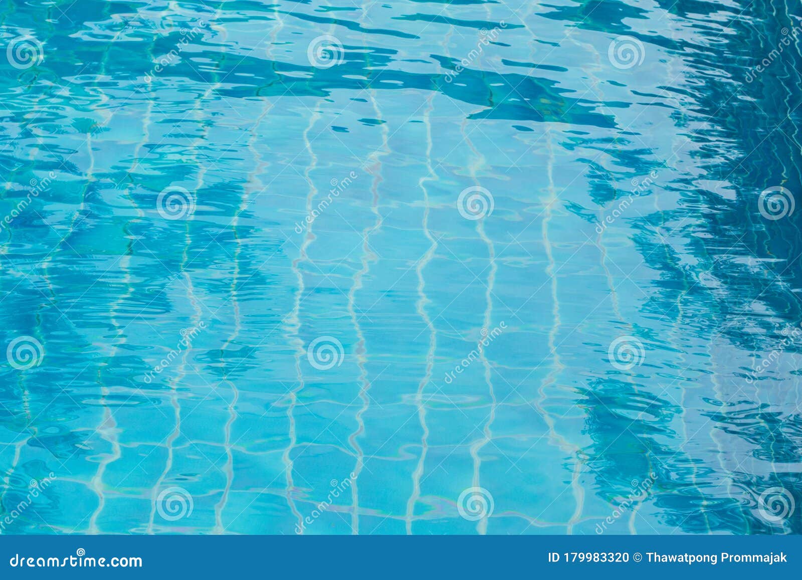 Blue Water Surface and Ripple in Swimming Pool Stock Photo - Image of ...