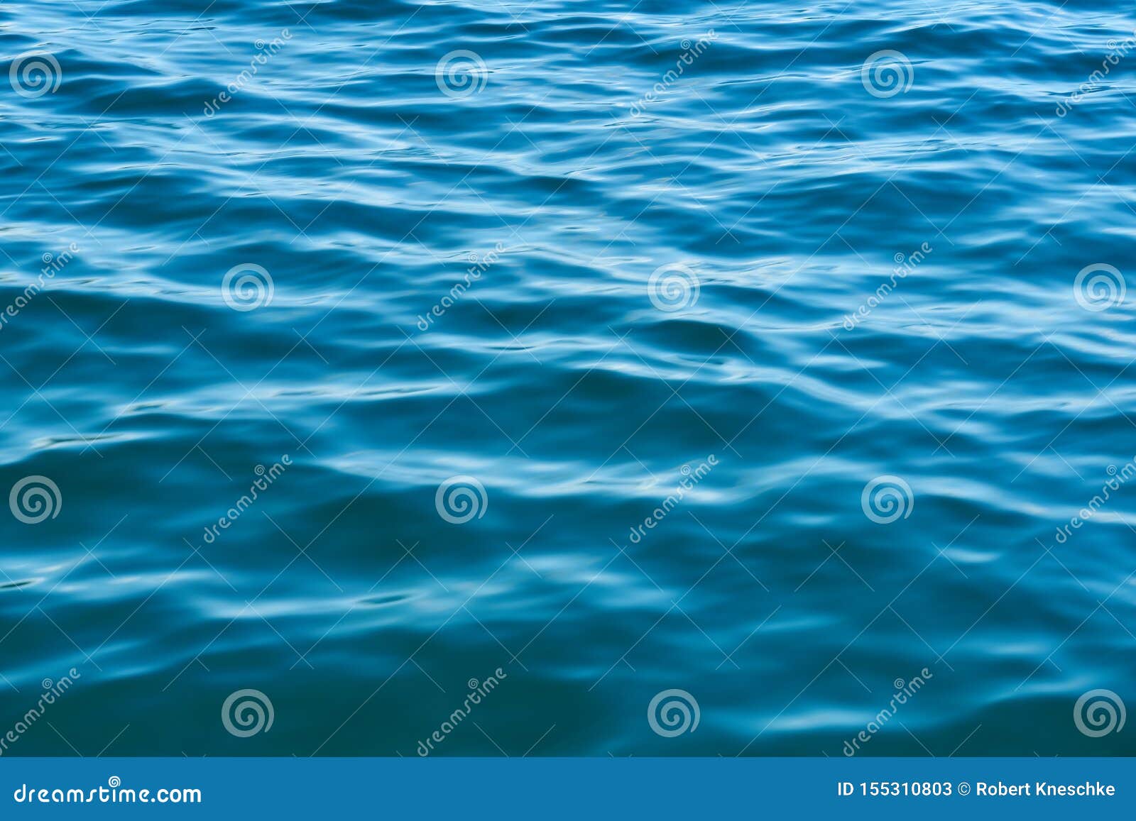 Blue Water Surface from the Sea or Ocean Stock Image - Image of texture ...