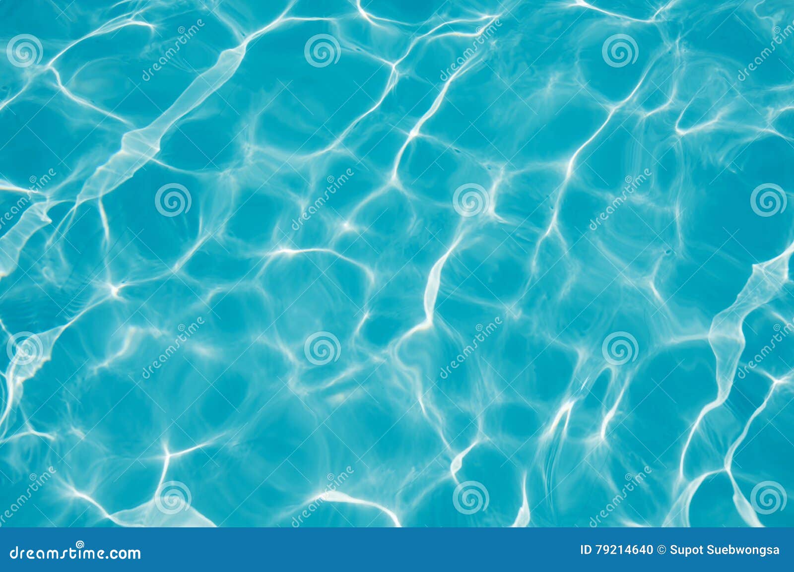 Blue Water Surface with Sun Reflection Stock Photo - Image of bright ...
