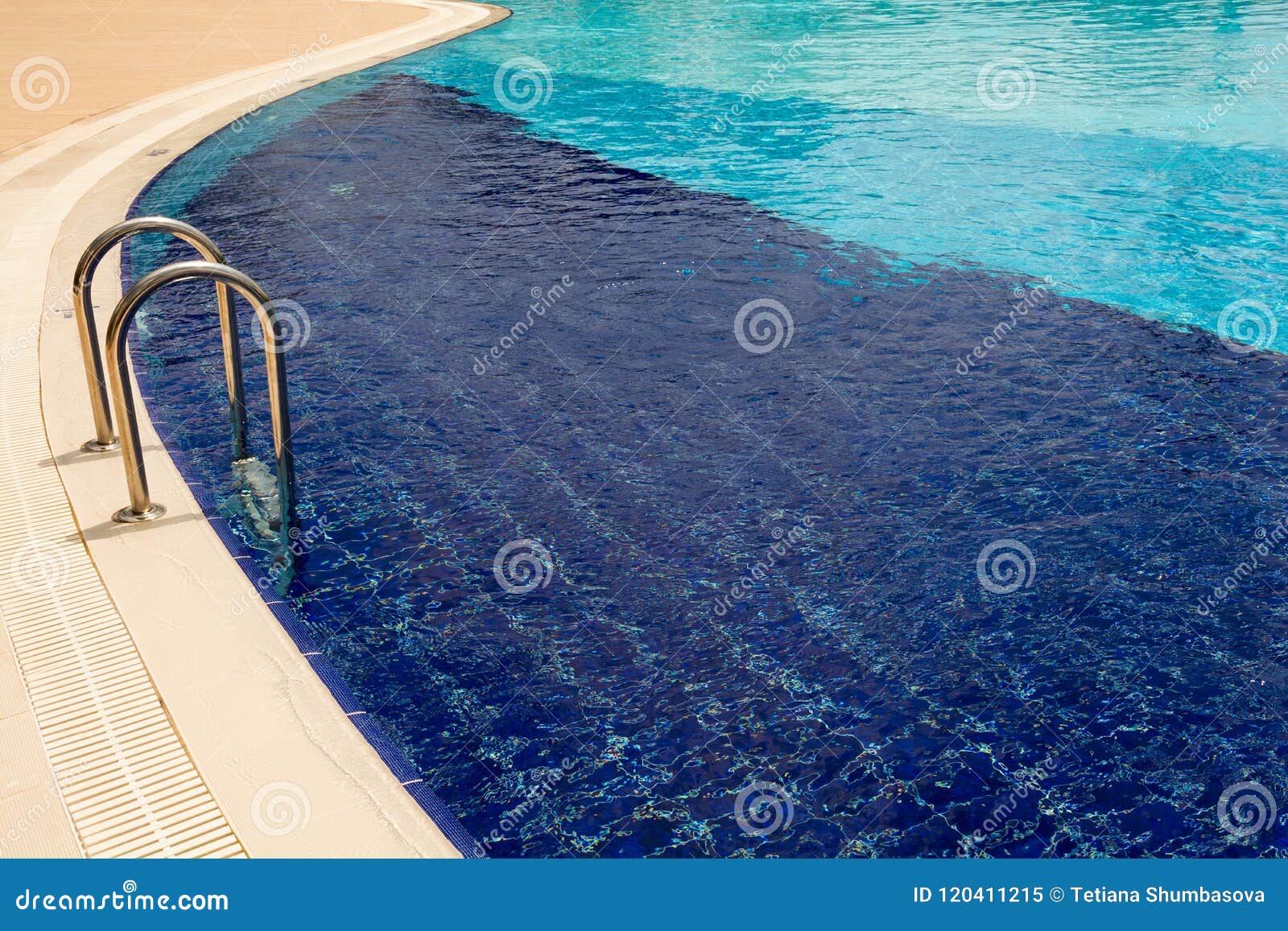 Blue Water in the Swimming Pool Stock Image - Image of beach, color ...