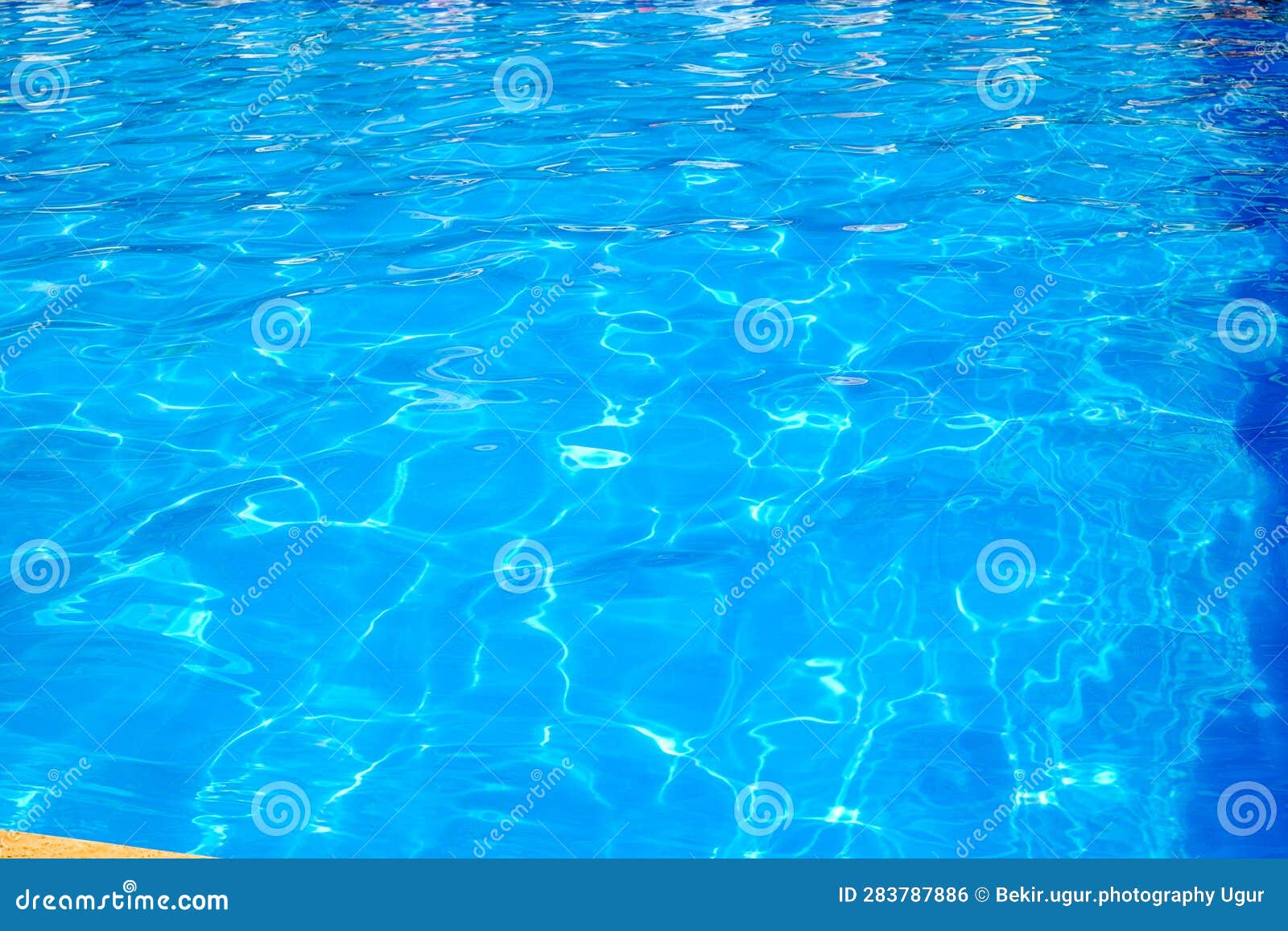 Blue Water in Swimming Pool Stock Photo - Image of blue, marvelous ...