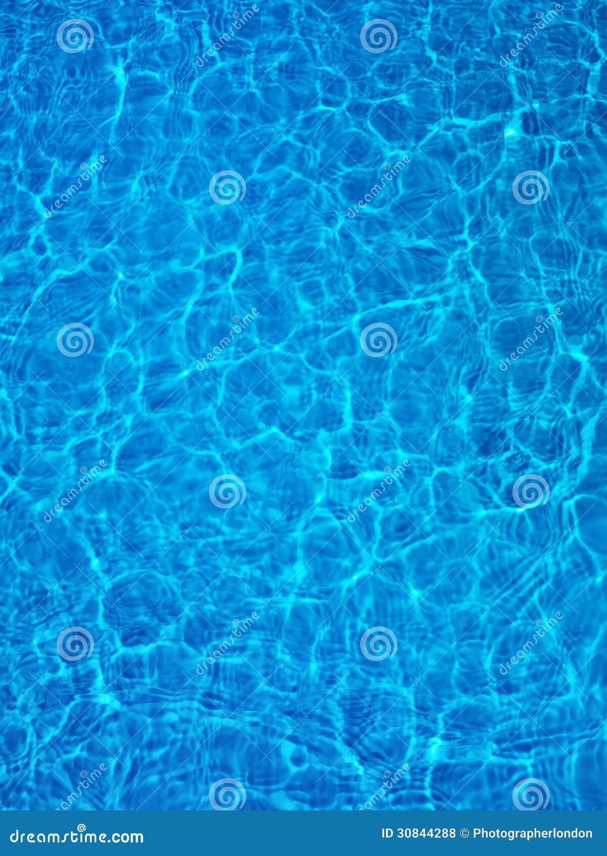 Blue Water in Swimming Pool View from Above (full Frame) Stock Photo ...
