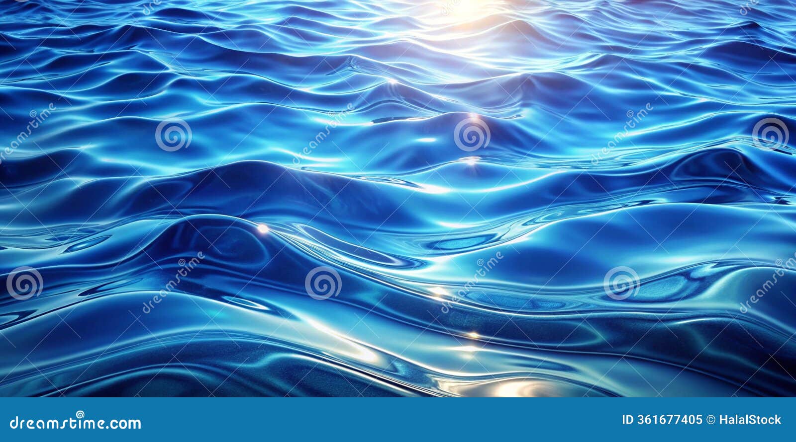 Blue Water Texture Background Design Stock Illustration - Illustration ...