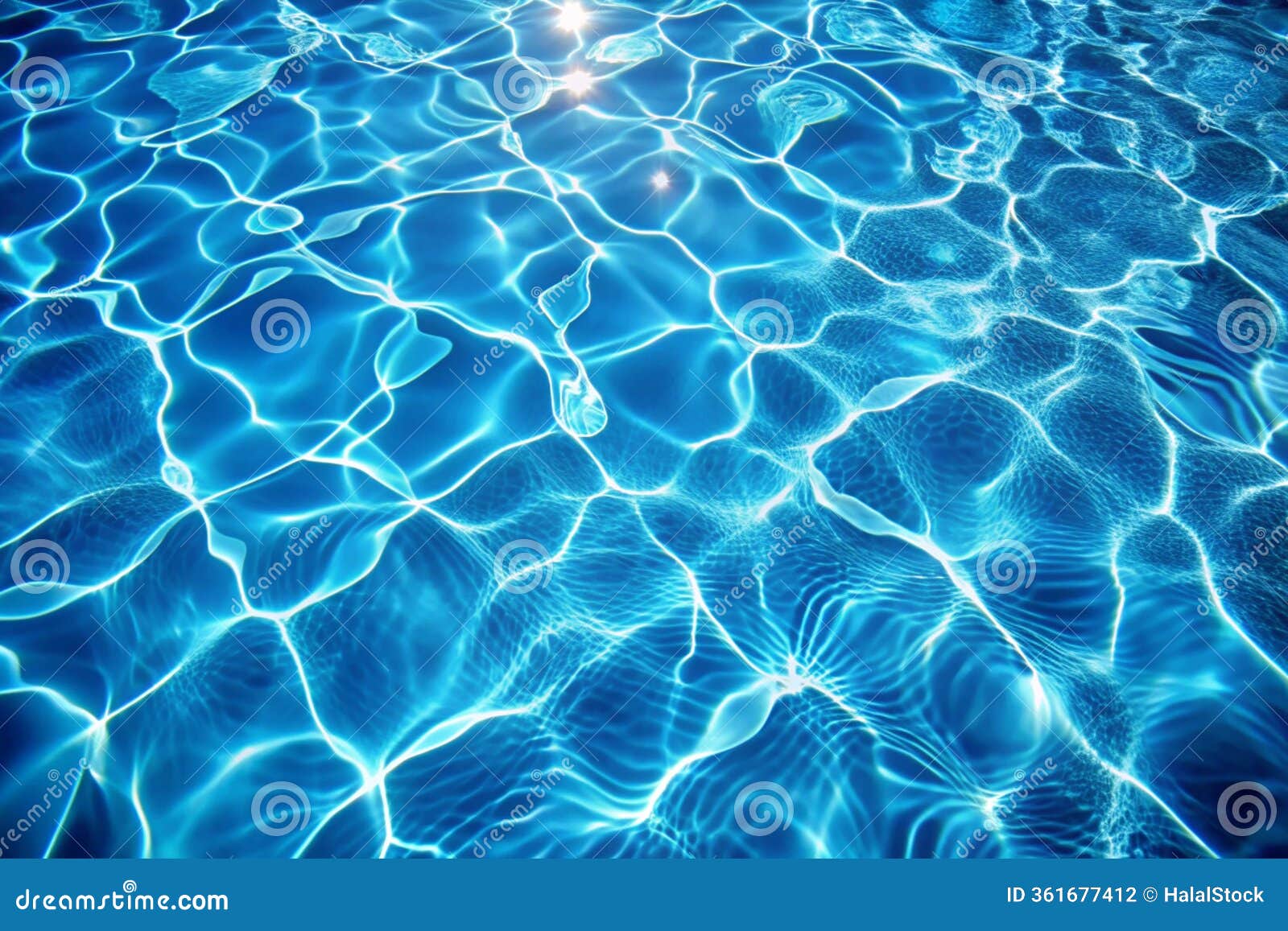 Blue Water Texture Background Design Stock Illustration - Illustration ...