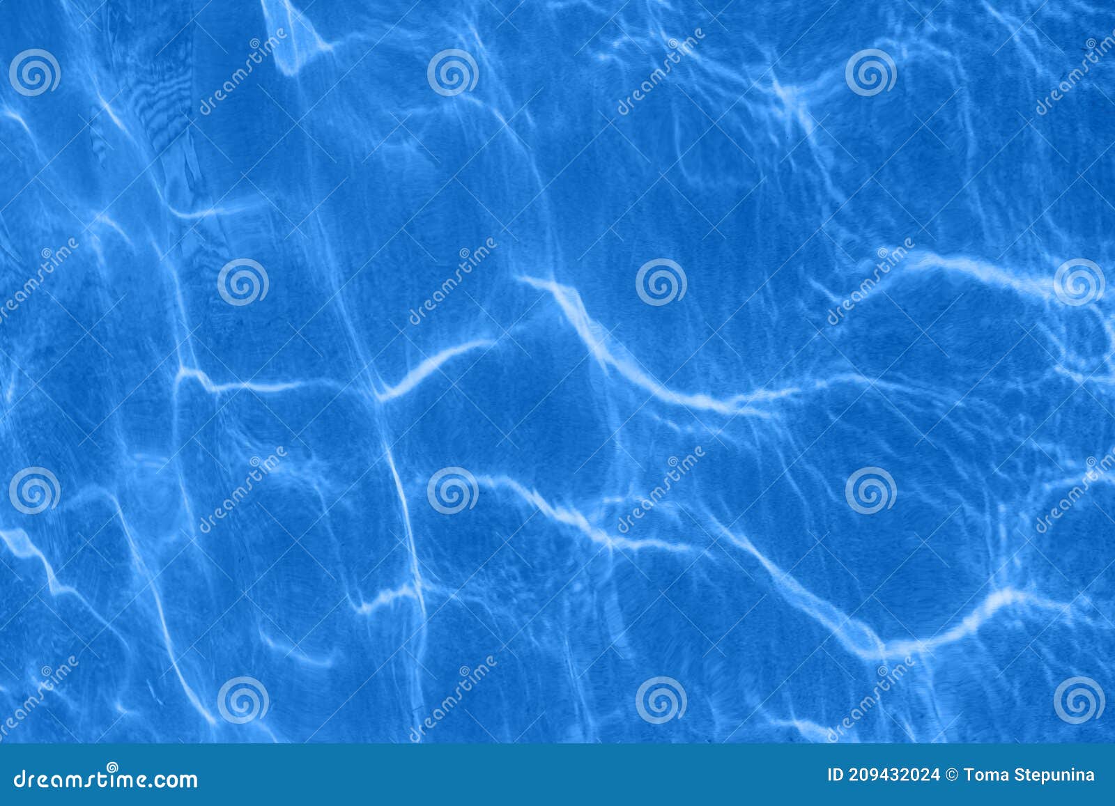 Blue Water Texture Background, Horizontal View. Aqua Backdrop Stock ...