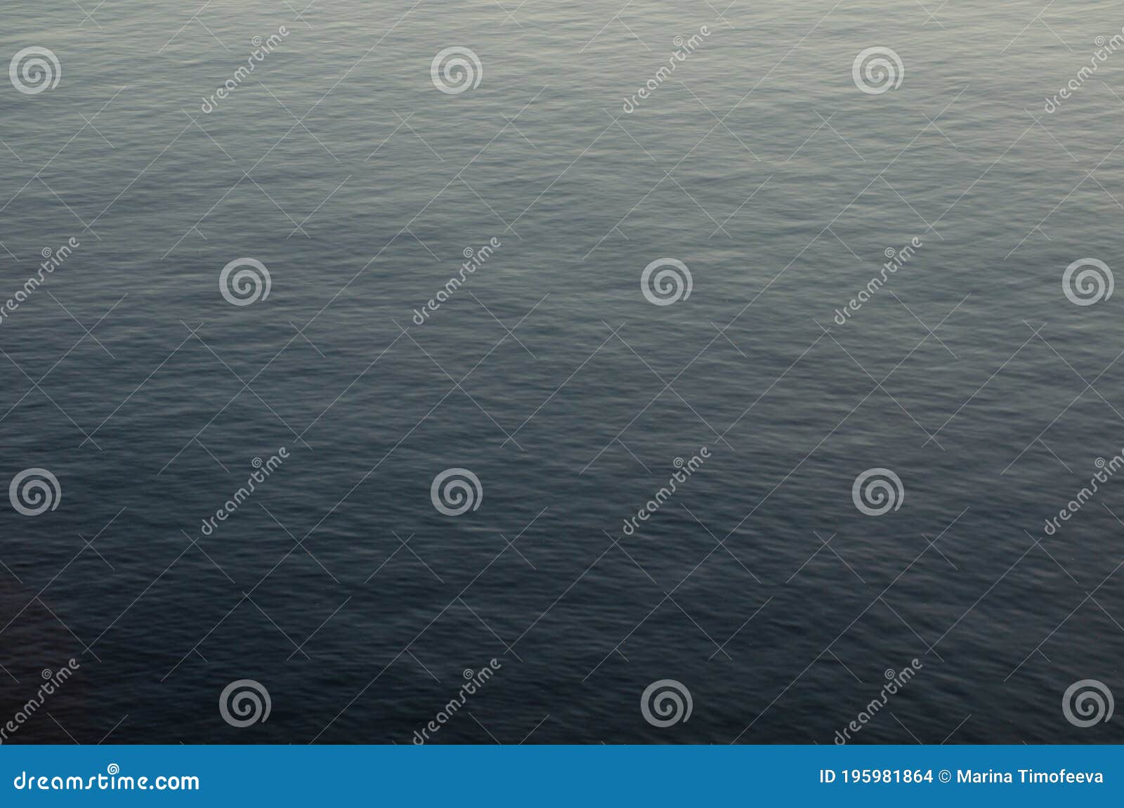 Ripples On Horizontal Water Surface In A Fountain Stock Photo ...