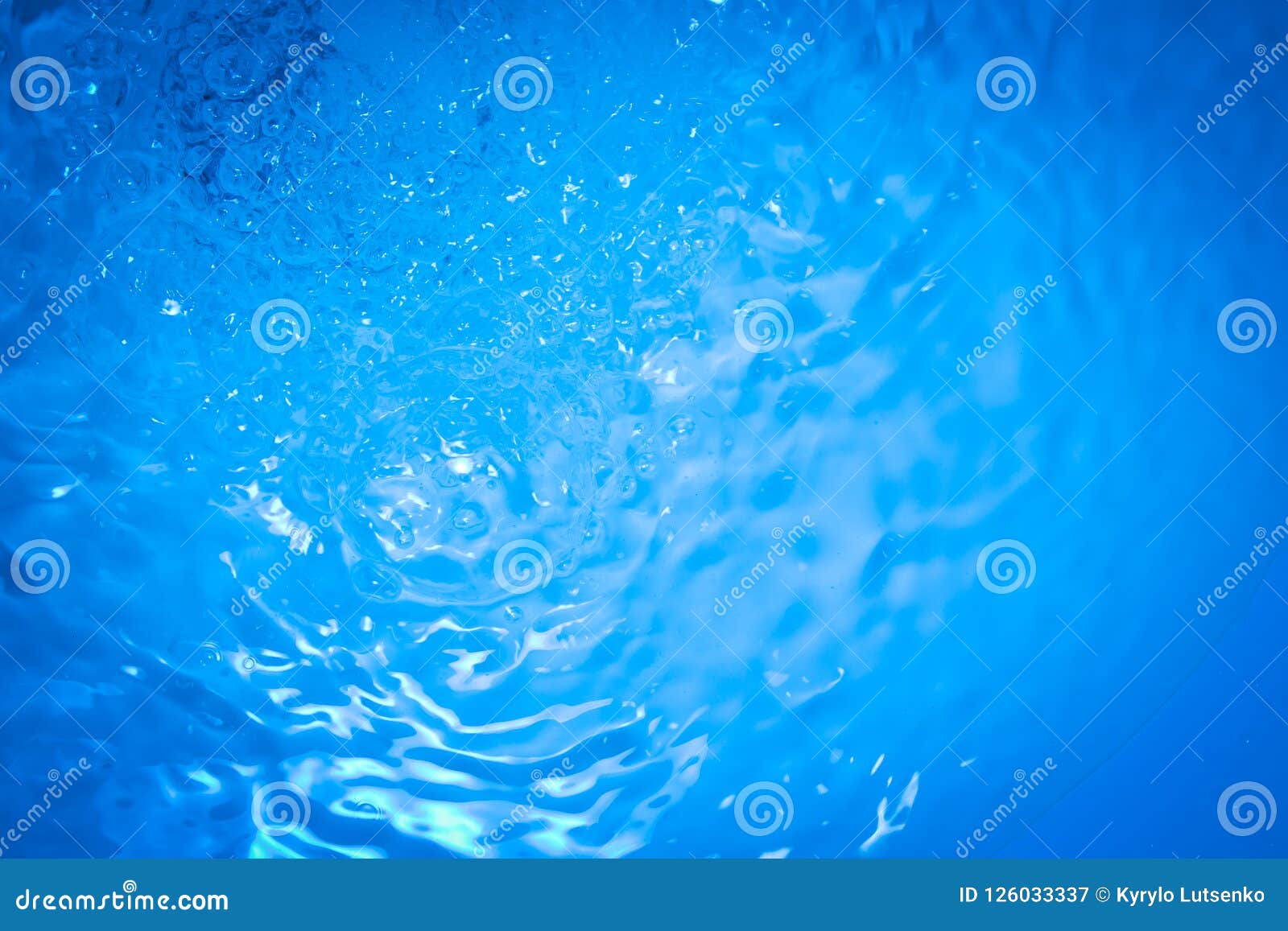 Blue Water Texture Closeup Shot Stock Image - Image of wallpaper ...