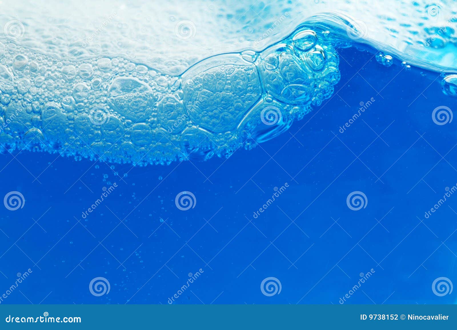 Blue water wave stock photo. Image of rain, droplet, pattern - 9738152