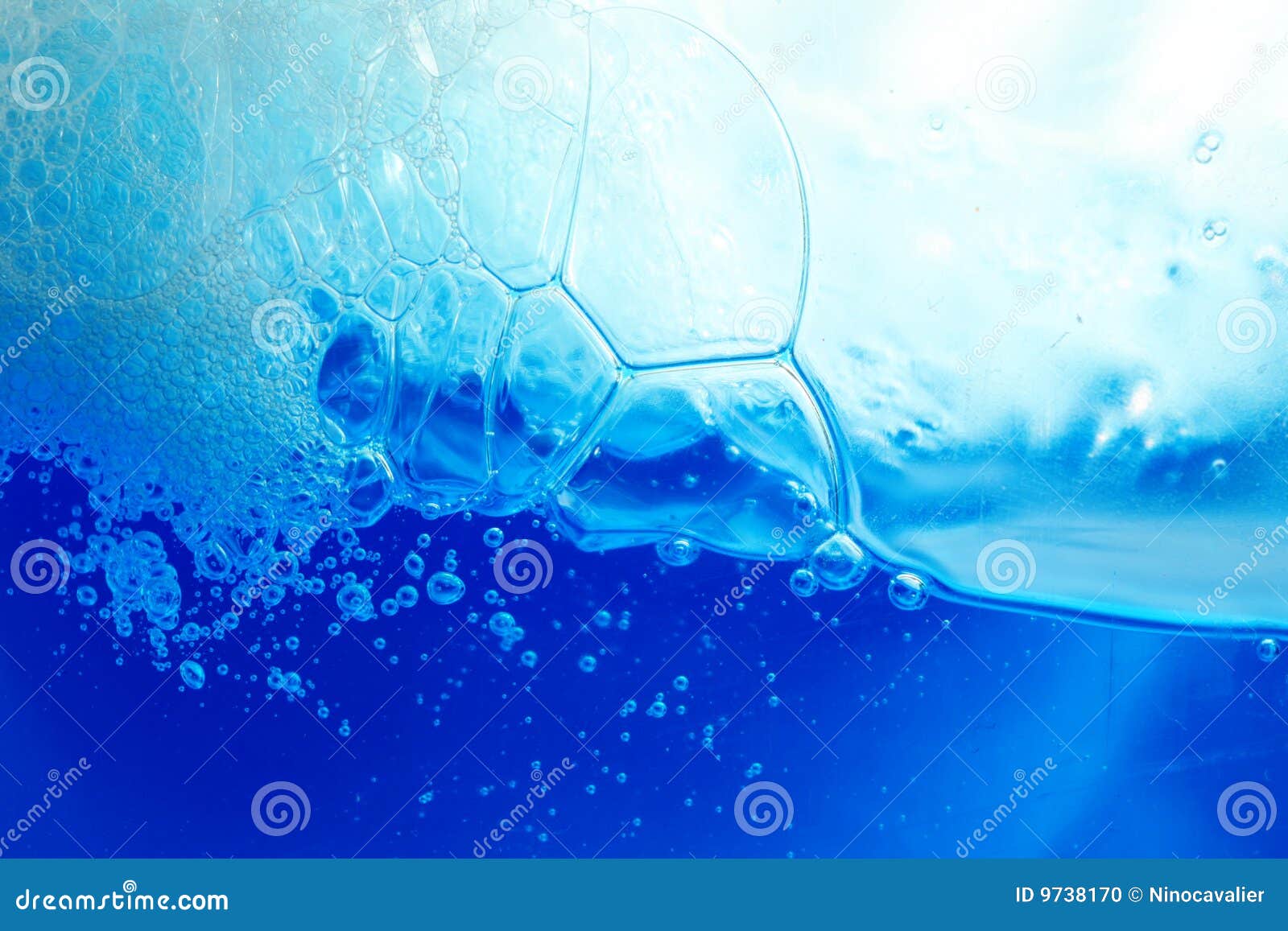 Blue water wave stock photo. Image of cool, clear, rain - 9738170