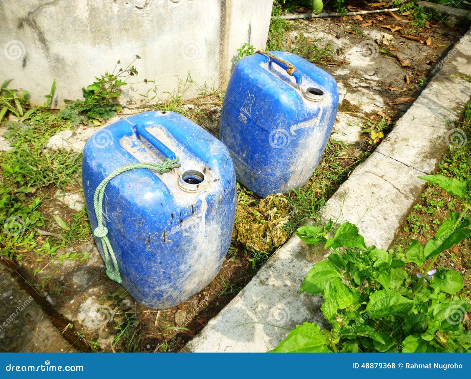Blue water well stock photo. Image of green, rural, country - 48879368