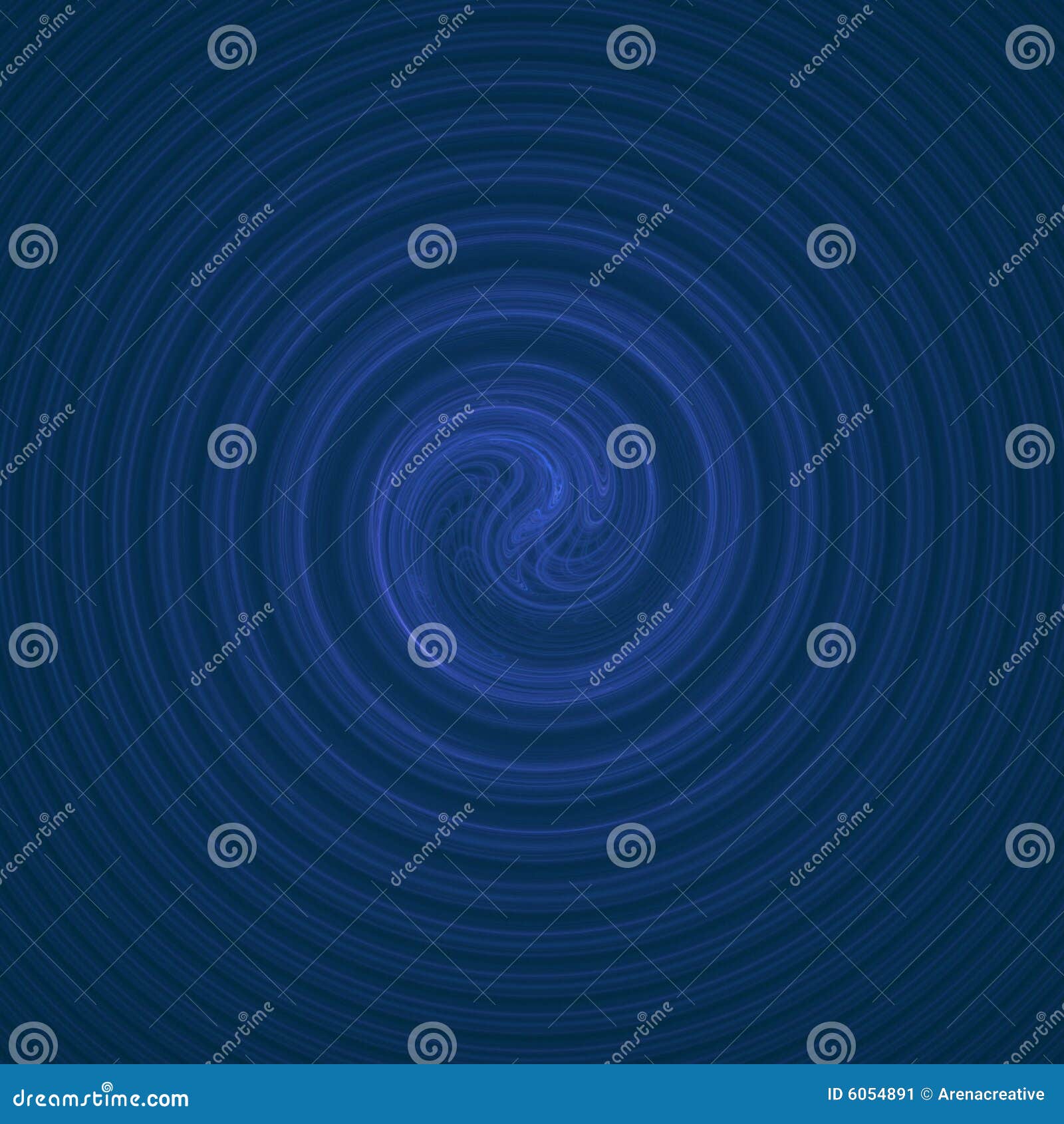 Blue Water Whirlpool stock illustration. Illustration of motion - 6054891