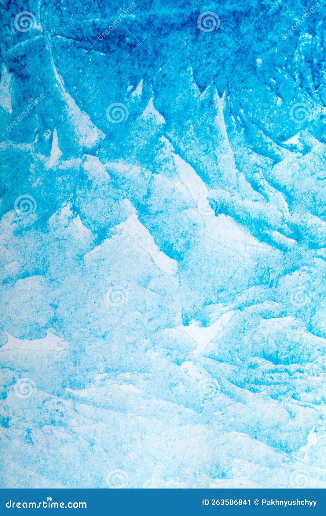 Blue watercolor background stock image. Image of abstract - 263506841
