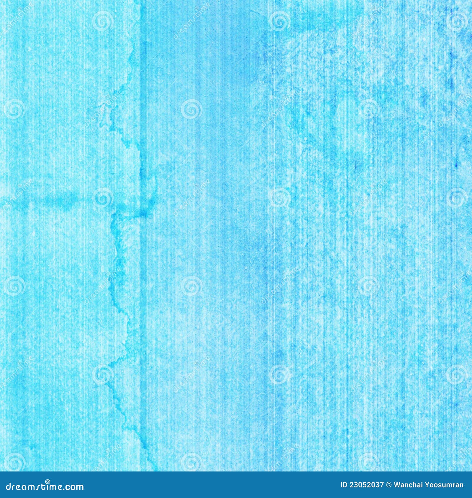 Blue watercolor on paper stock illustration. Illustration of intensity ...