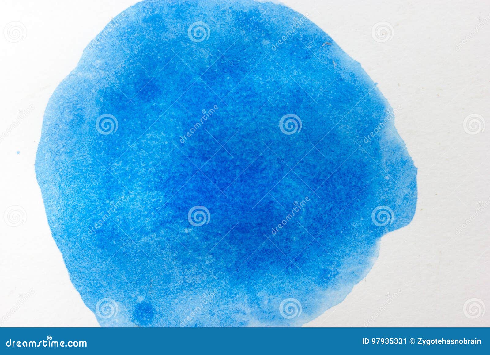 Watercolor Round Collection. Art Abstract Blot Template. Creative ...