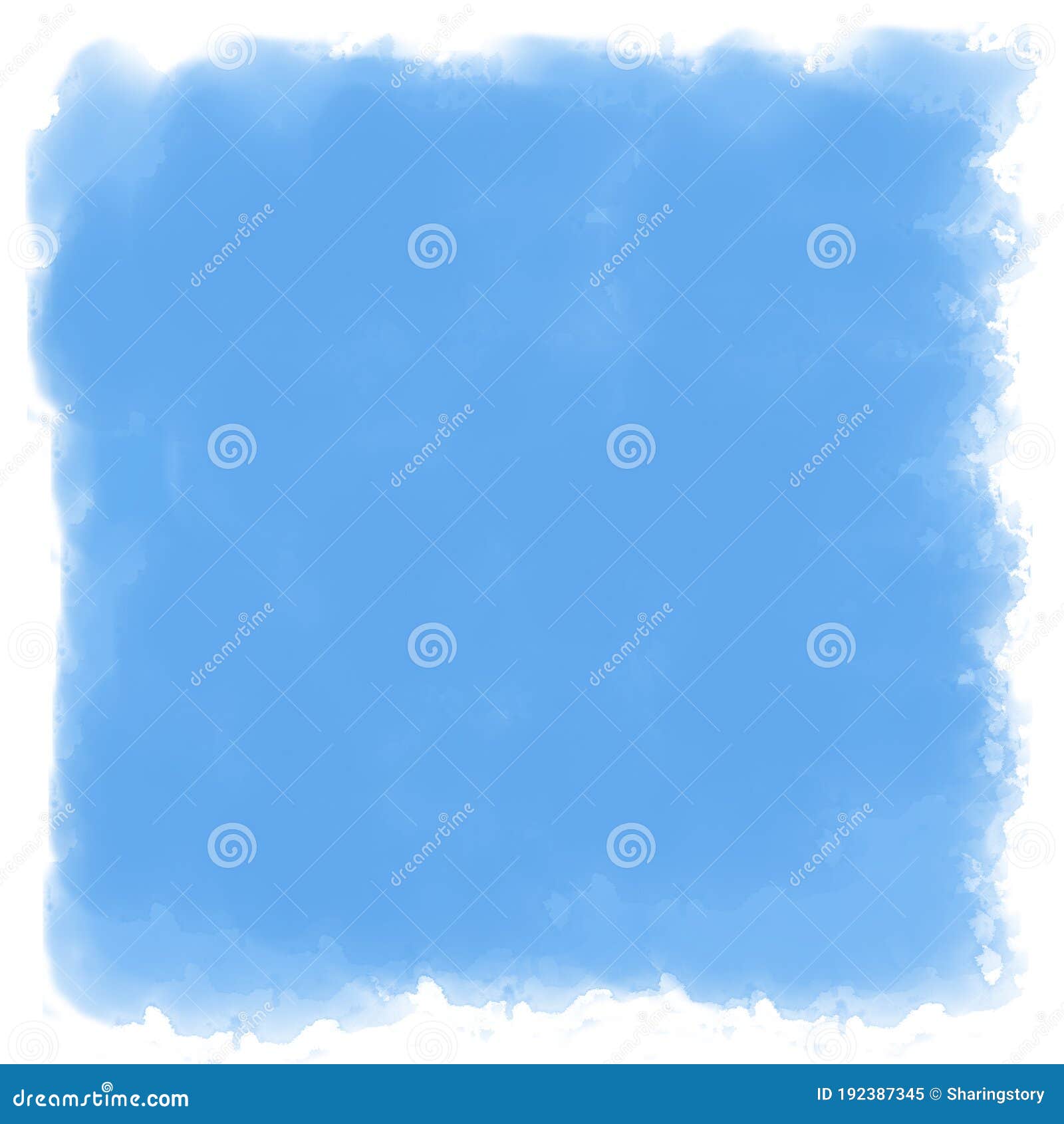 Blue Watercolor Splash Background Stock Illustration - Illustration of ...