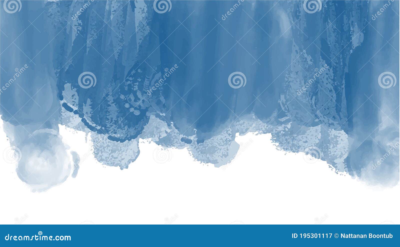 Blue Watercolor Wash Background for Your Design, Watercolor Background ...