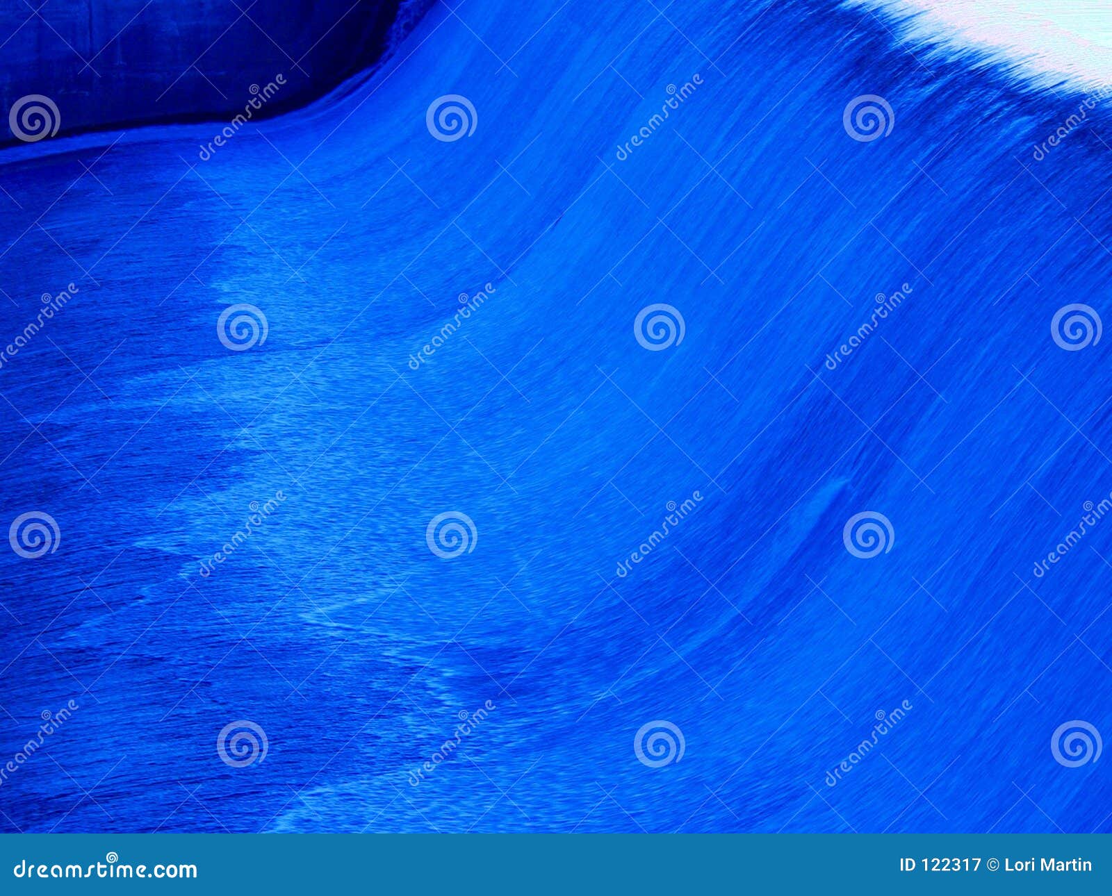 Blue Waterfall stock image. Image of background, abstract - 122317
