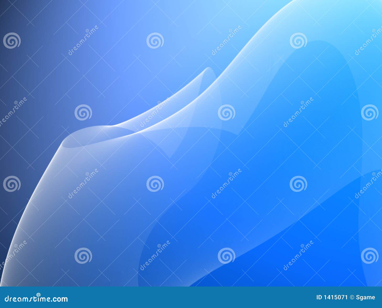 Blue wave stock illustration. Illustration of ripple, moment - 1415071
