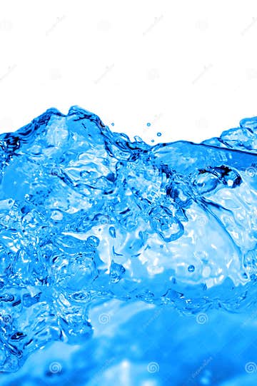 Blue wave stock photo. Image of close, copy, motion, space - 5171618