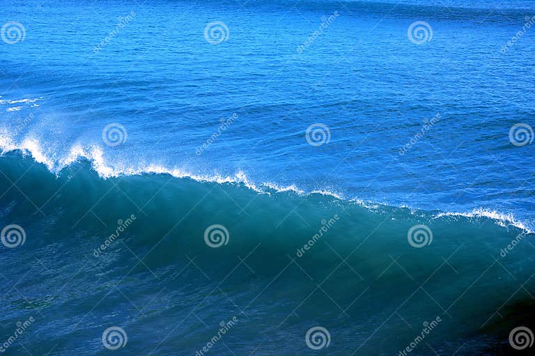 Blue wave stock image. Image of pleasant, daybreak, lake - 77777