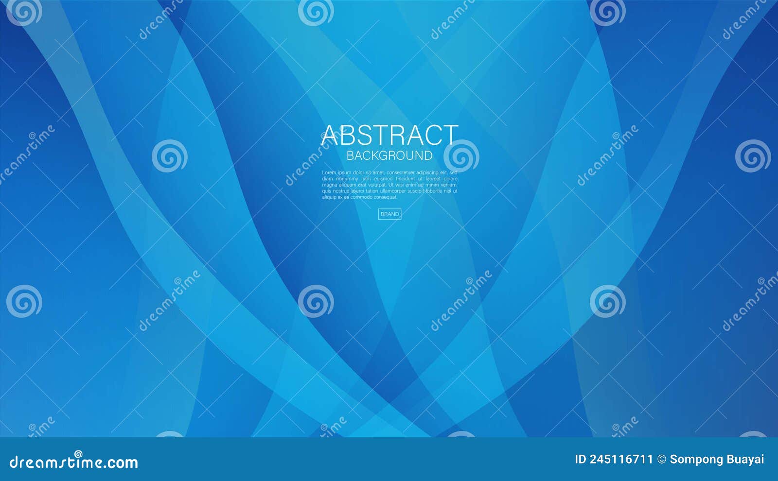 Blue Wave Abstract Background, Wave Graphic Vector, Minimal Texture ...