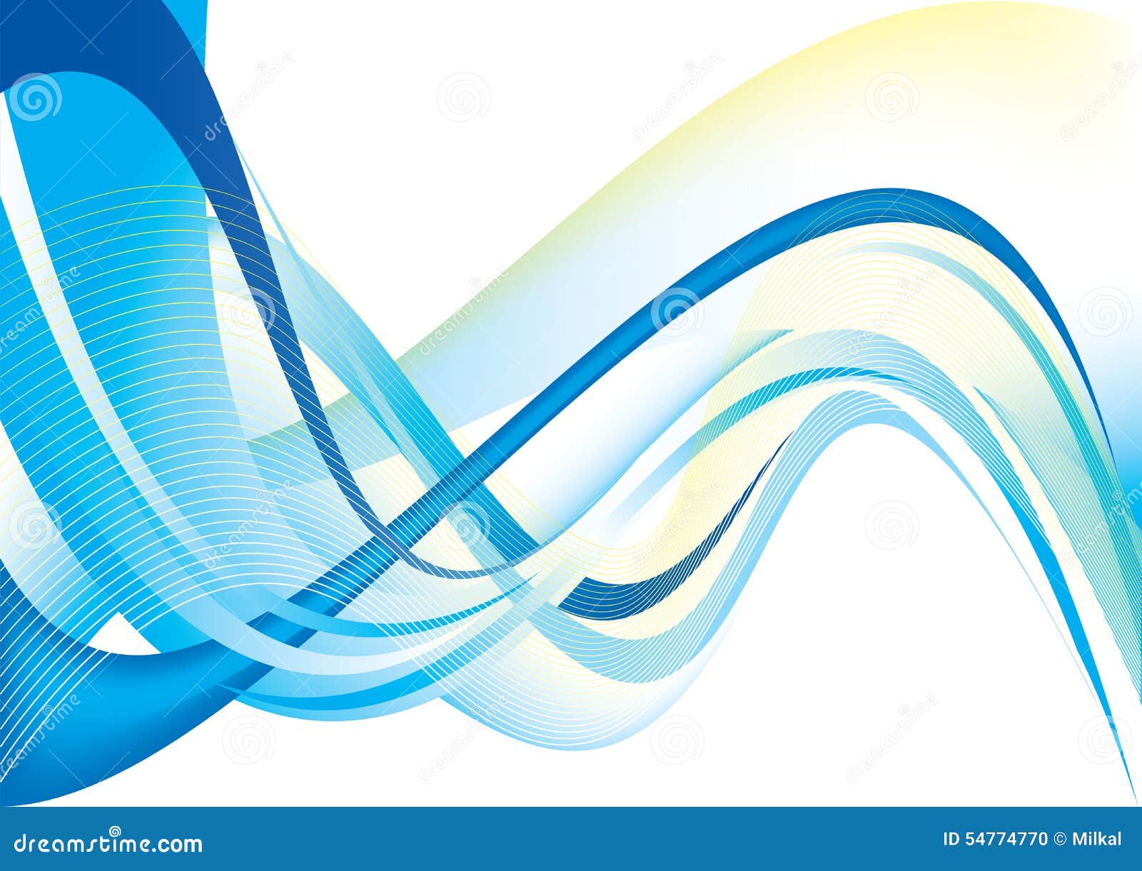 Blue wave abstract design stock vector. Illustration of illustrations ...