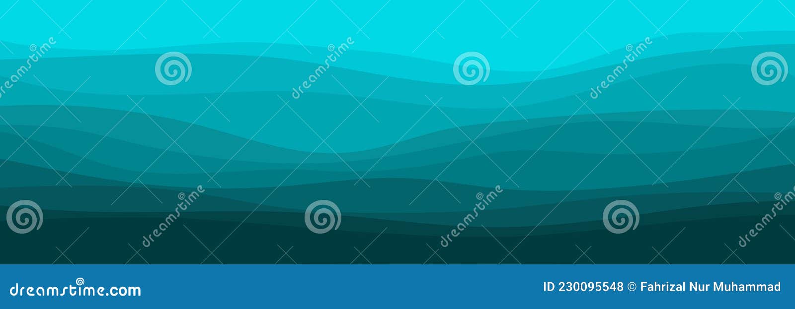 Blue Wave Abstract Pattern Design Stock Vector - Illustration of color ...
