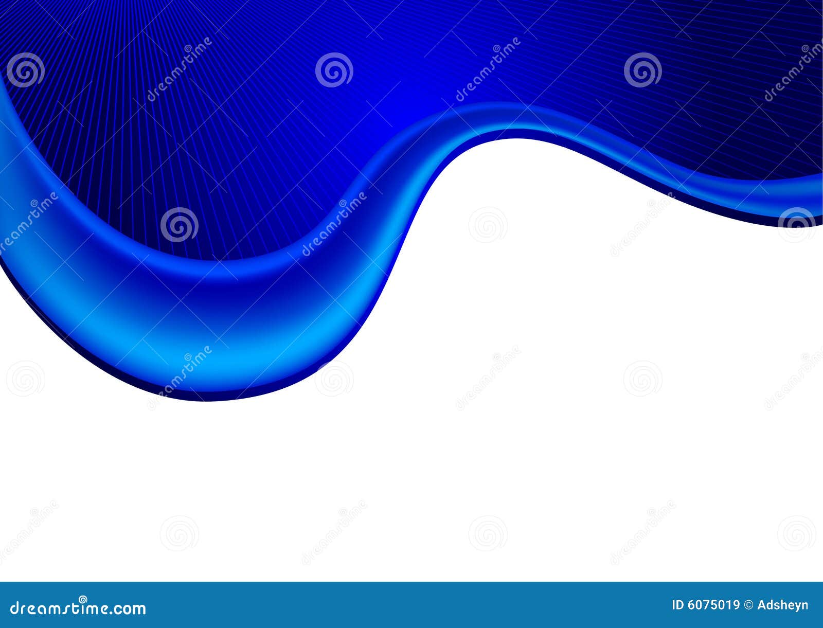 Blue_wave_background stock vector. Illustration of line - 6075019