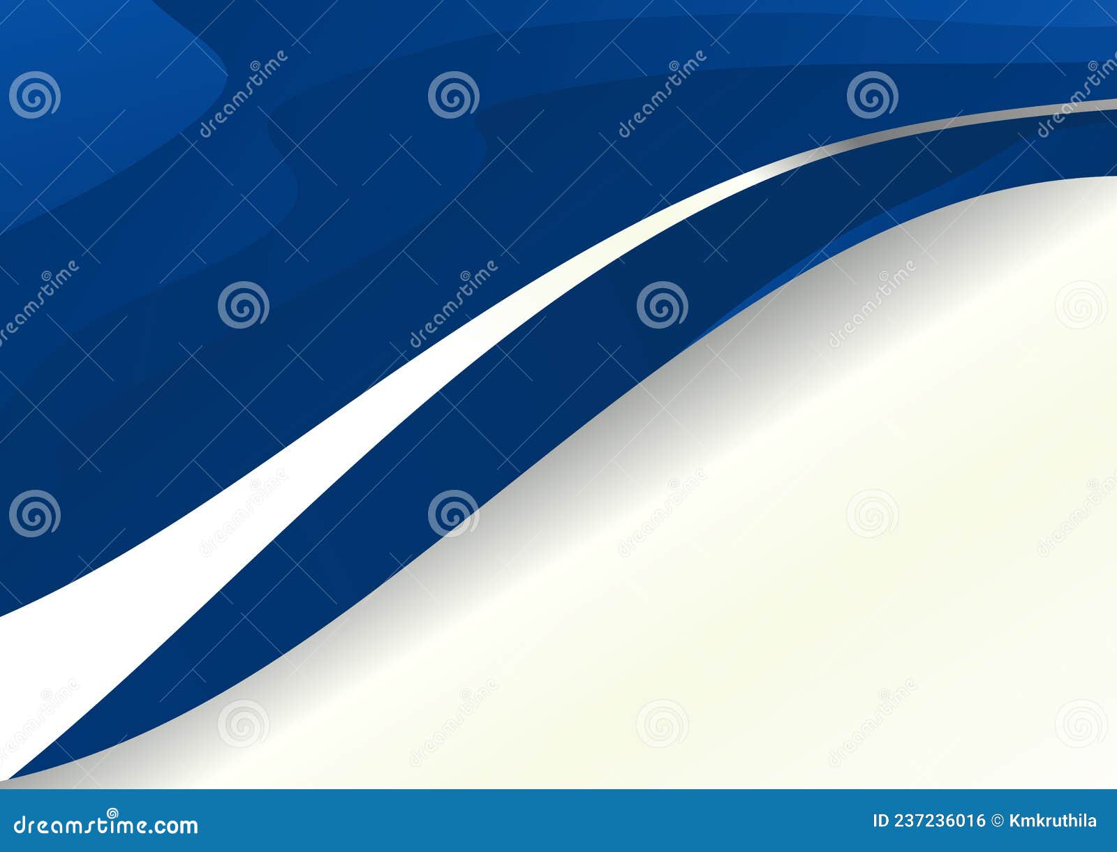 Blue Wave Background Template with Space for Your Text Design Beautiful ...