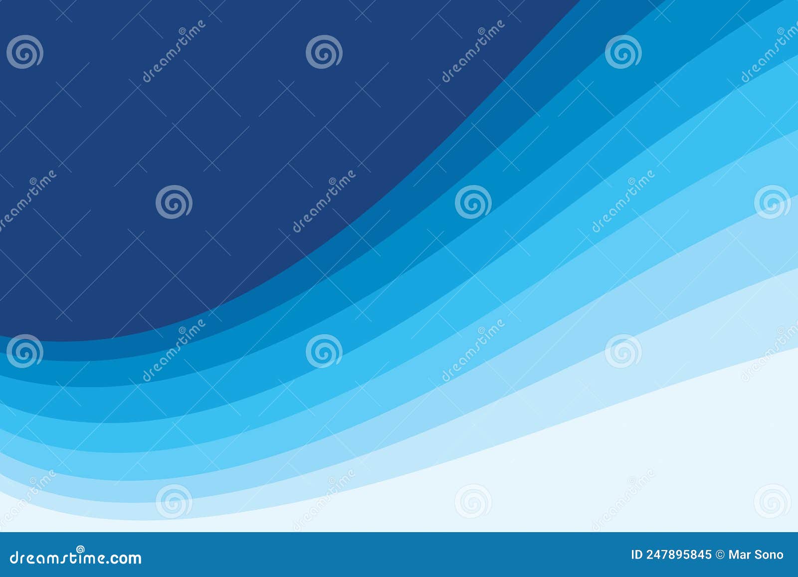 Blue Wave Baground Wallpaper Pattern Vector Stock Vector - Illustration ...