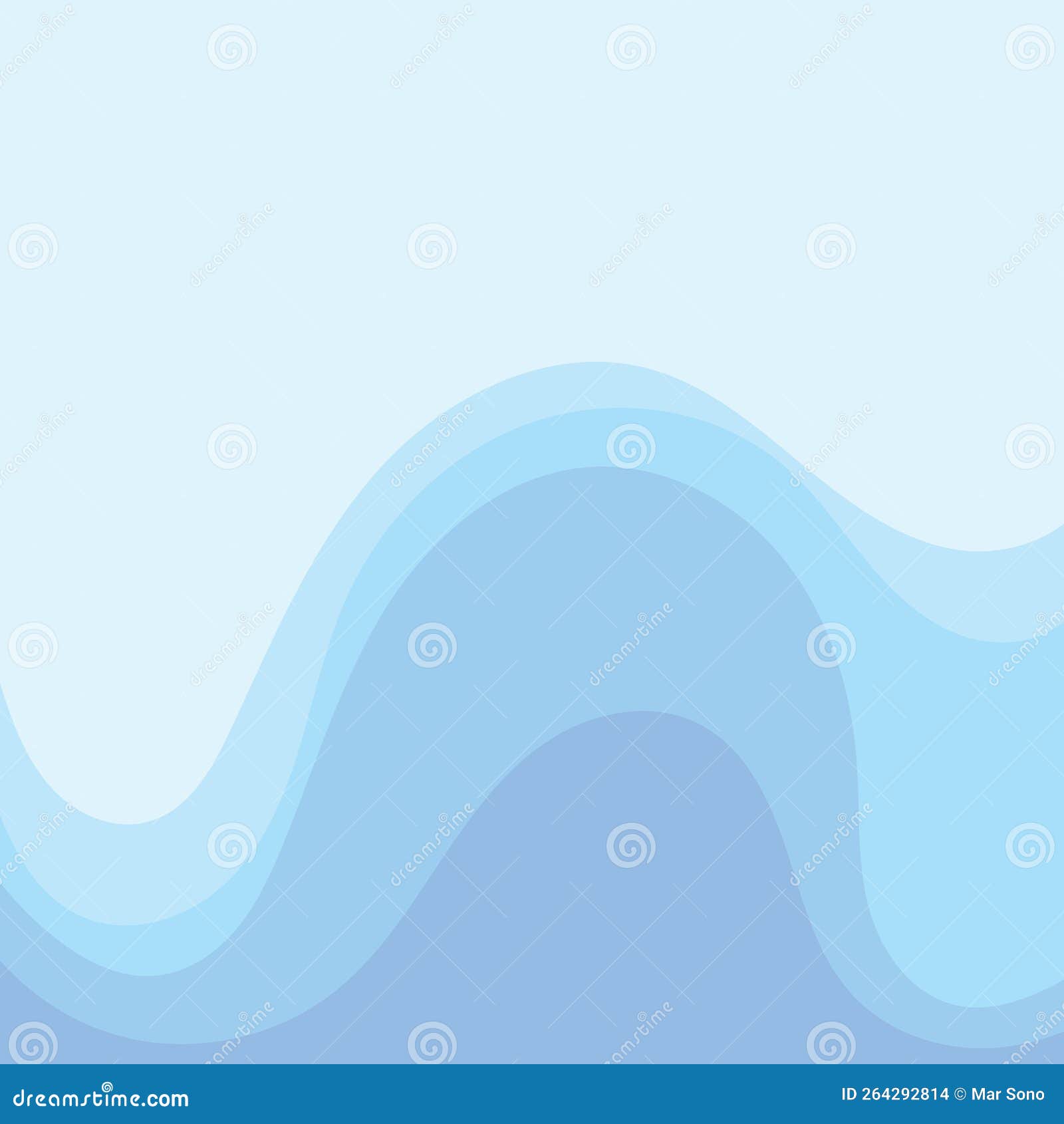 Blue Wave Baground Wallpaper Vector Stock Vector - Illustration of blue ...