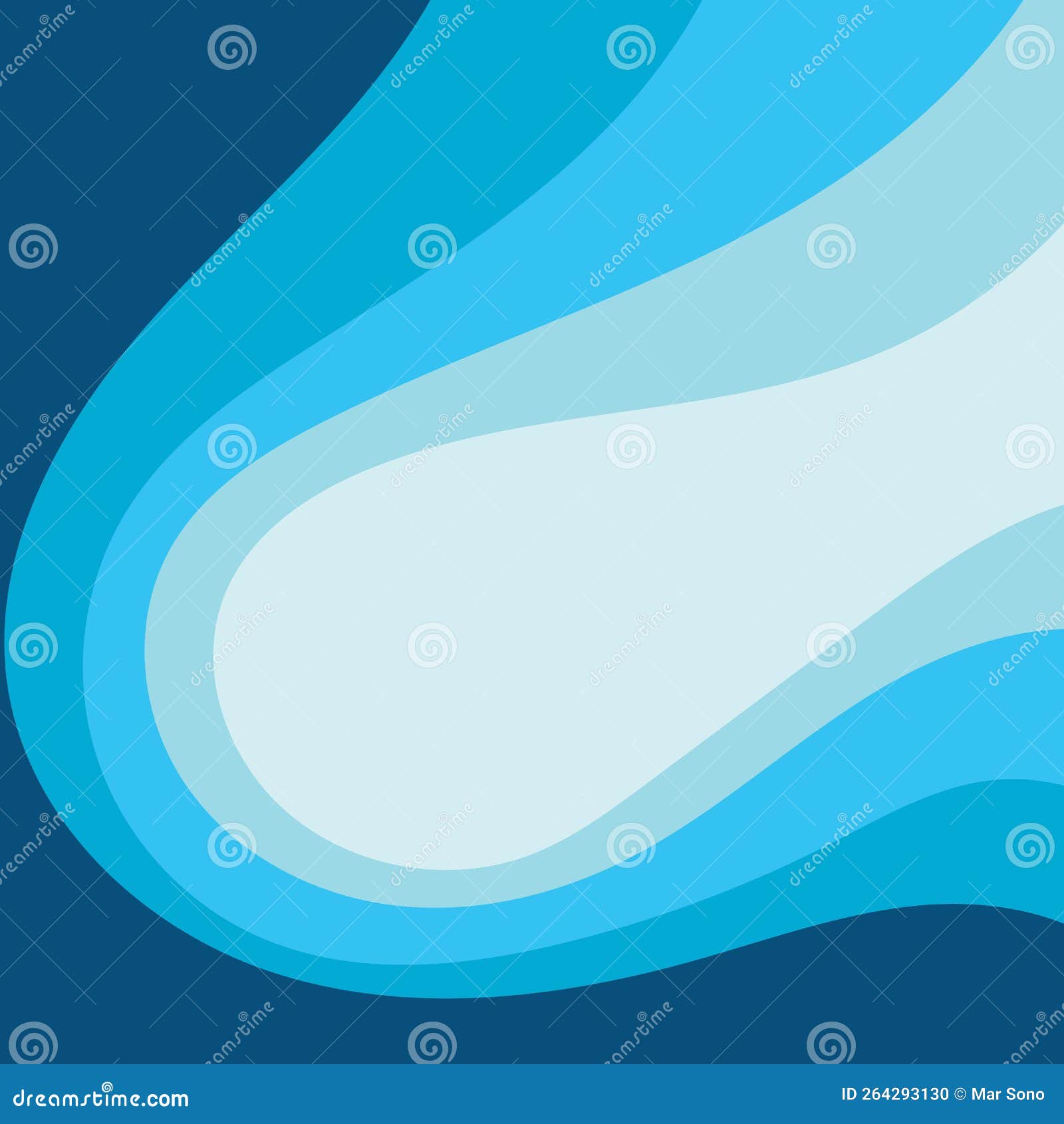 Blue Wave Baground Wallpaper Vector Stock Vector - Illustration of ...