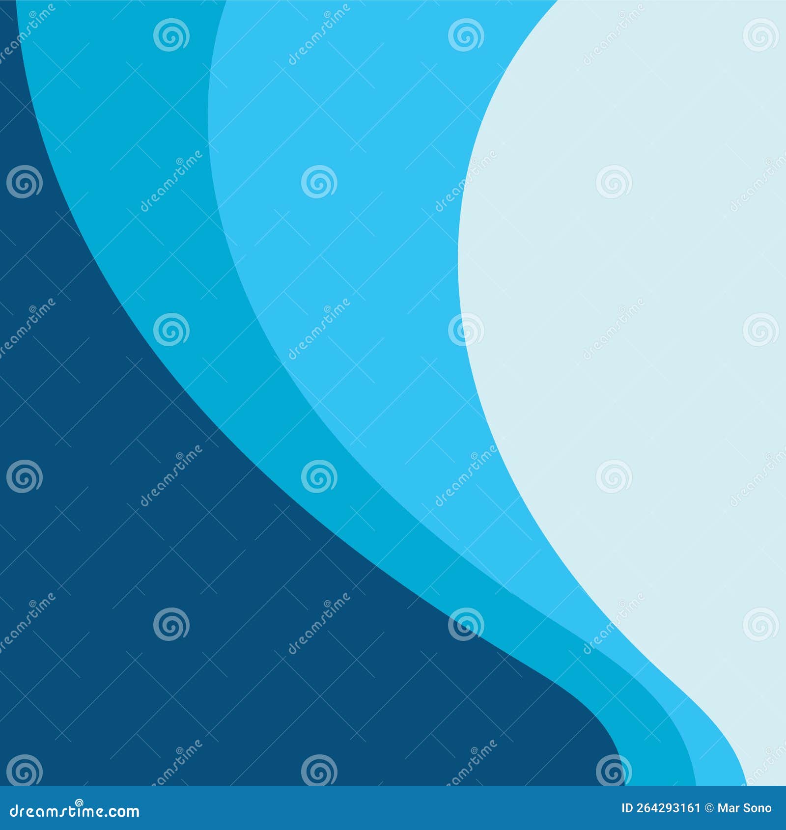 Blue Wave Baground Wallpaper Vector Stock Vector - Illustration of ...