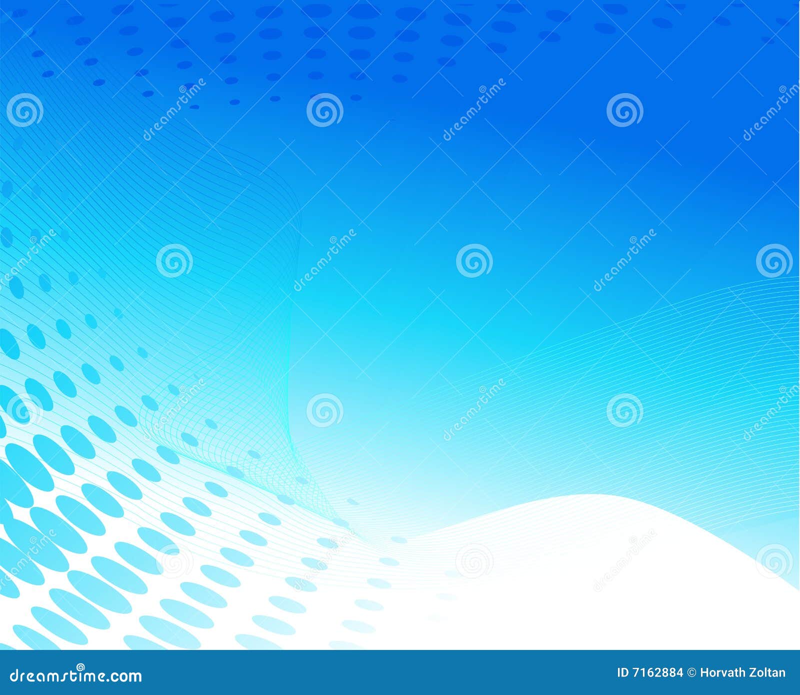 Blue wave design stock illustration. Illustration of painting - 7162884