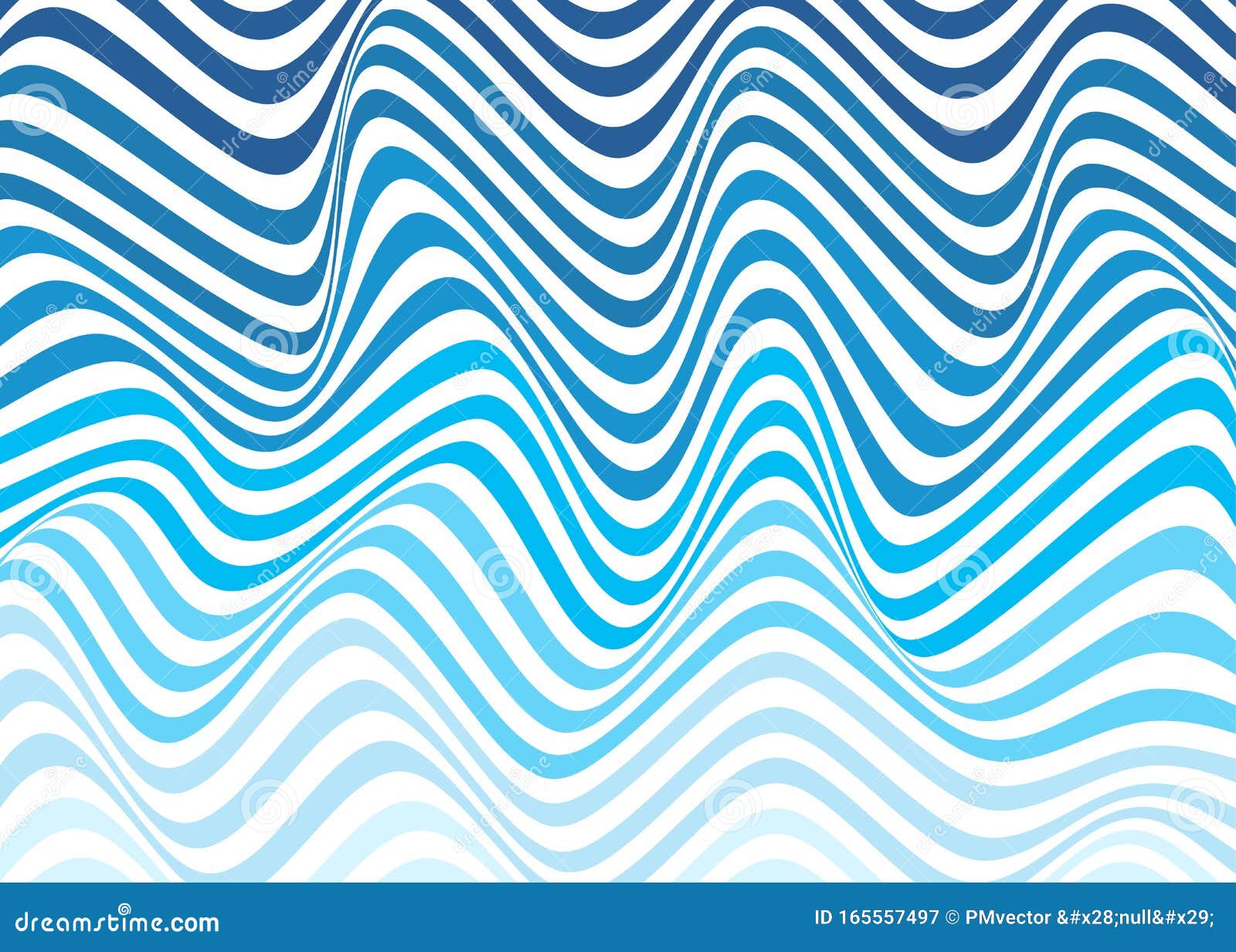 Blue Wave Lines Zigzag Concept Abstract Vector Background Stock Image ...