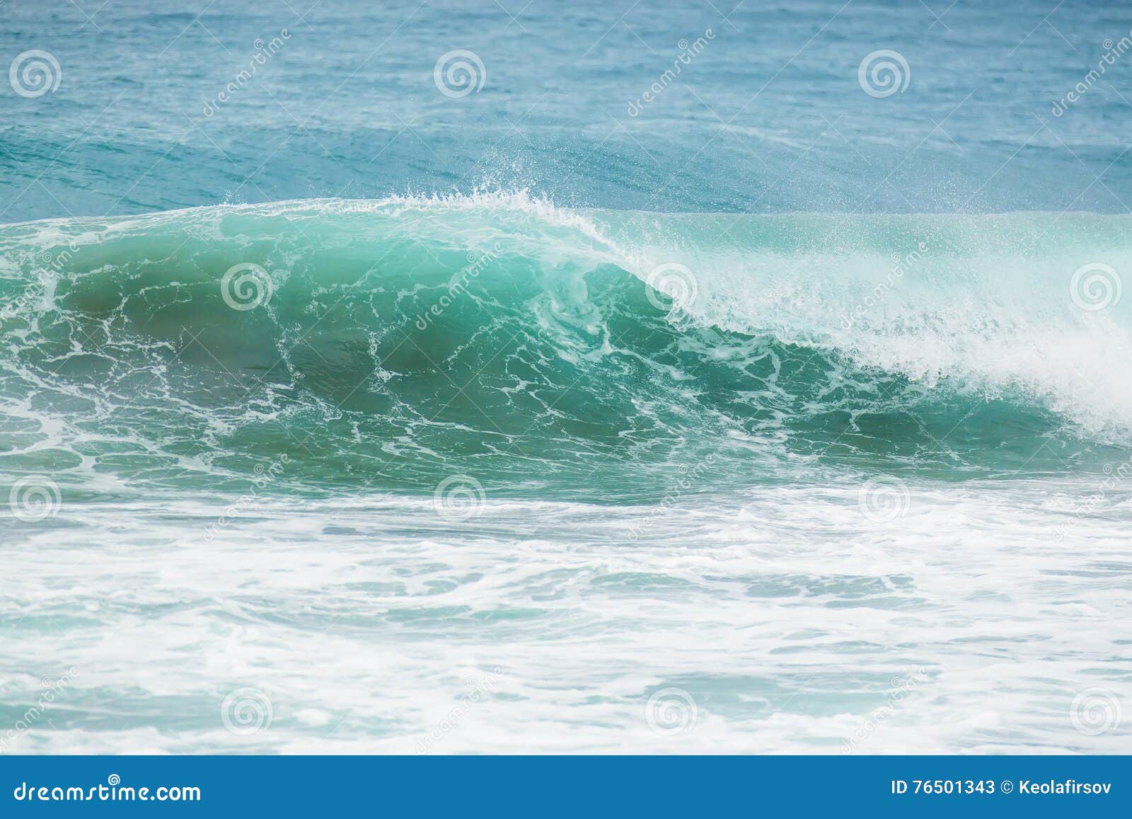 Blue Wave stock image. Image of ocean, indonesia, barrel - 76501343