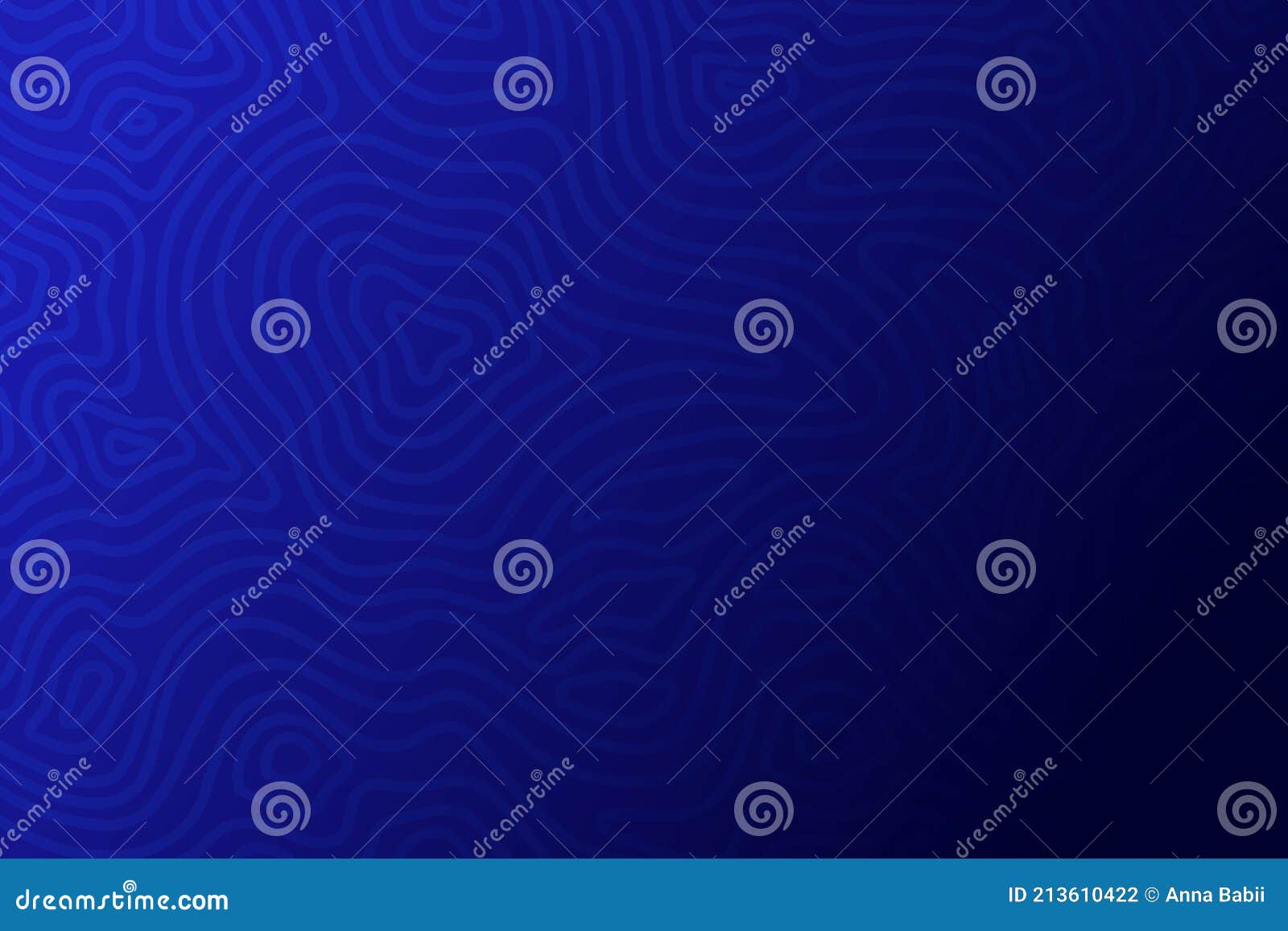 Blue Wave Pattern. Abstract Gradient Background. Vector Illustration ...