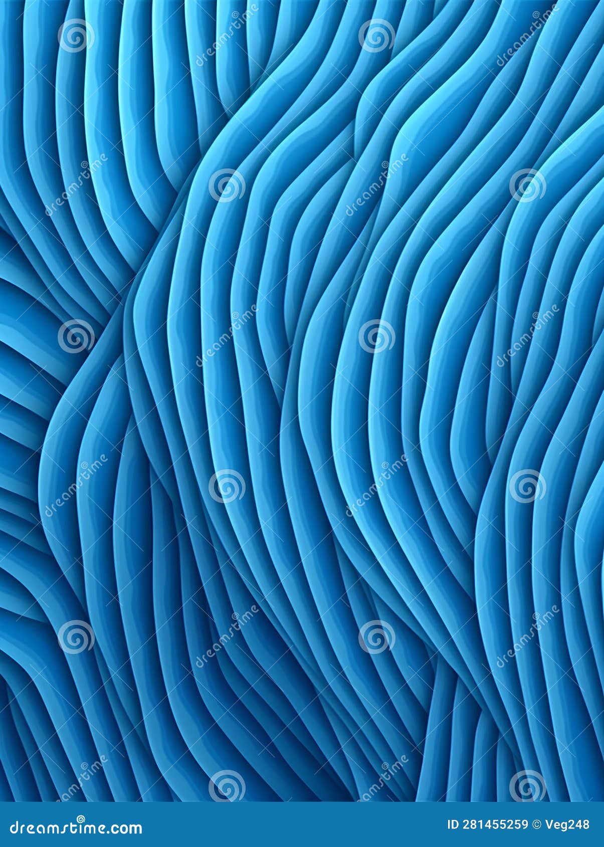 Blue Wave Texture. Background Stock Illustration - Illustration of ...