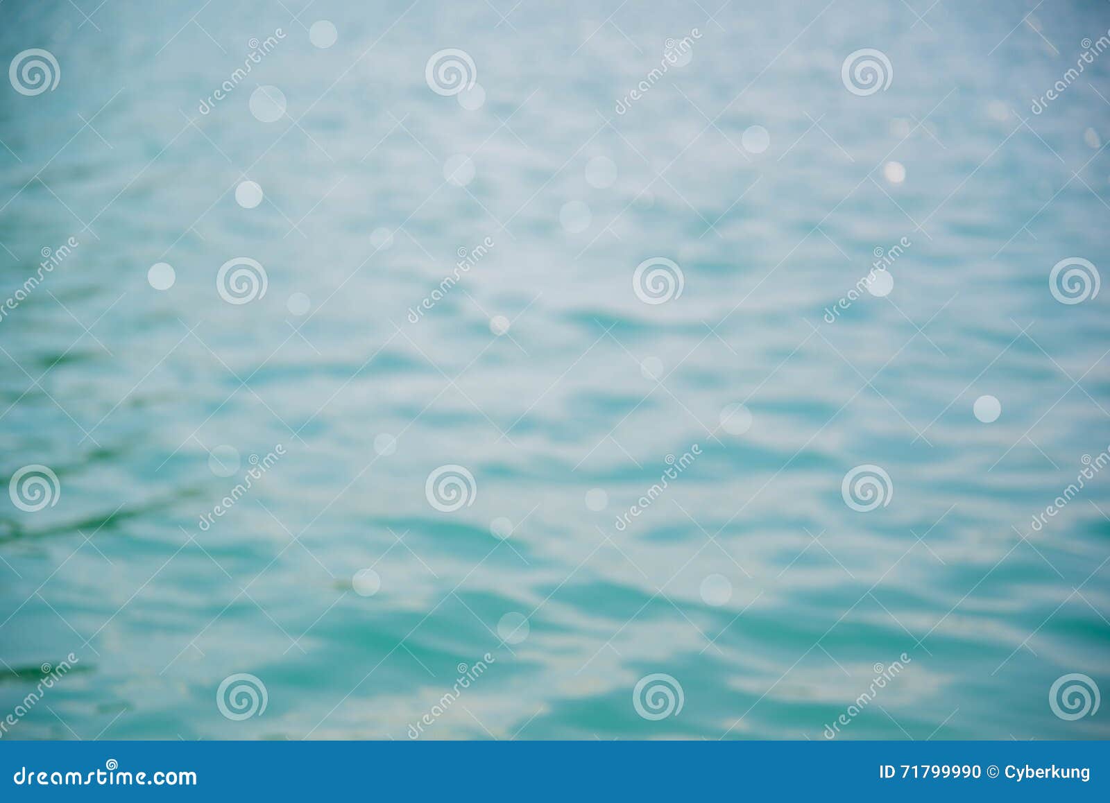 Blue Wave Texture and Bokeh (wave Surface of Sea). Stock Photo - Image ...