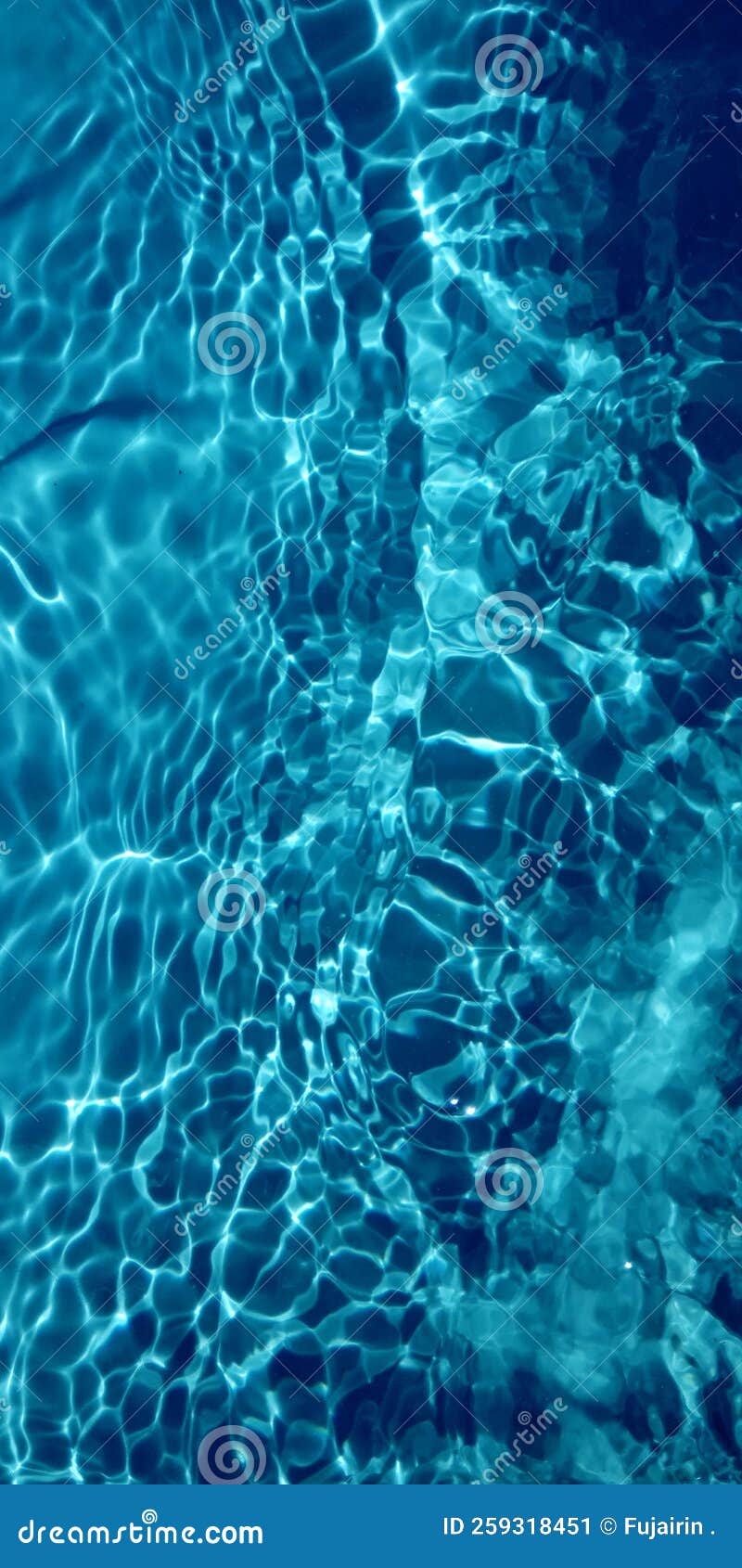 Blue Wave Water Texture in Summer Stock Image - Image of line, blue ...