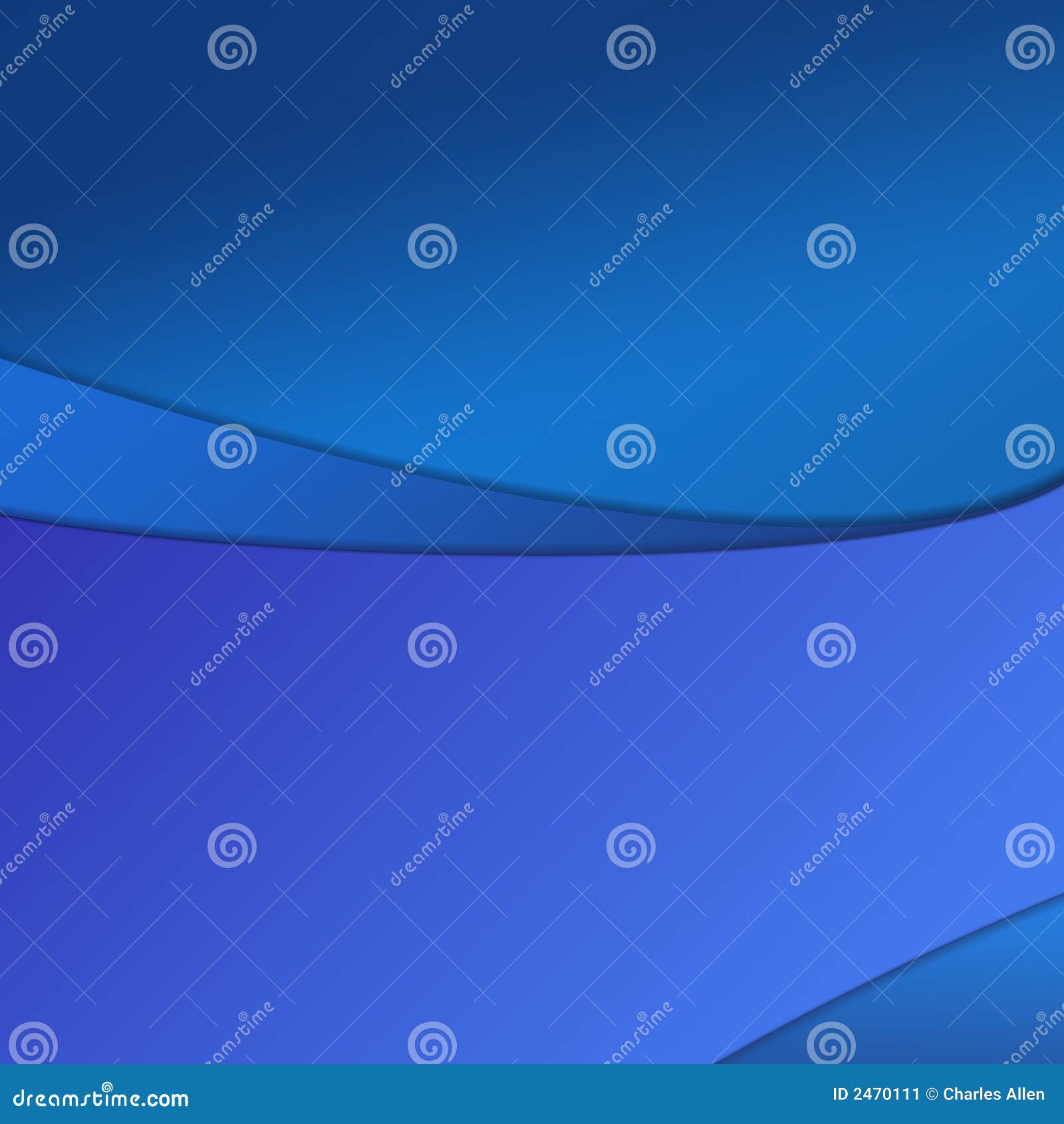 Blue waves stock illustration. Illustration of illustrate - 2470111