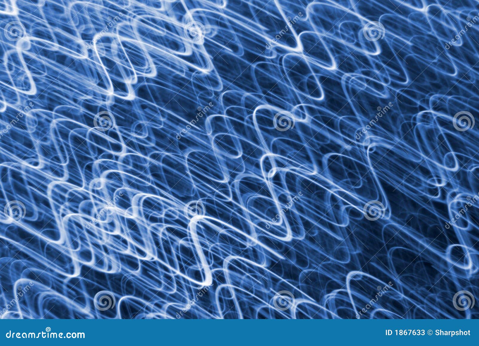 Blue waves of light stock image. Image of movement, light - 1867633