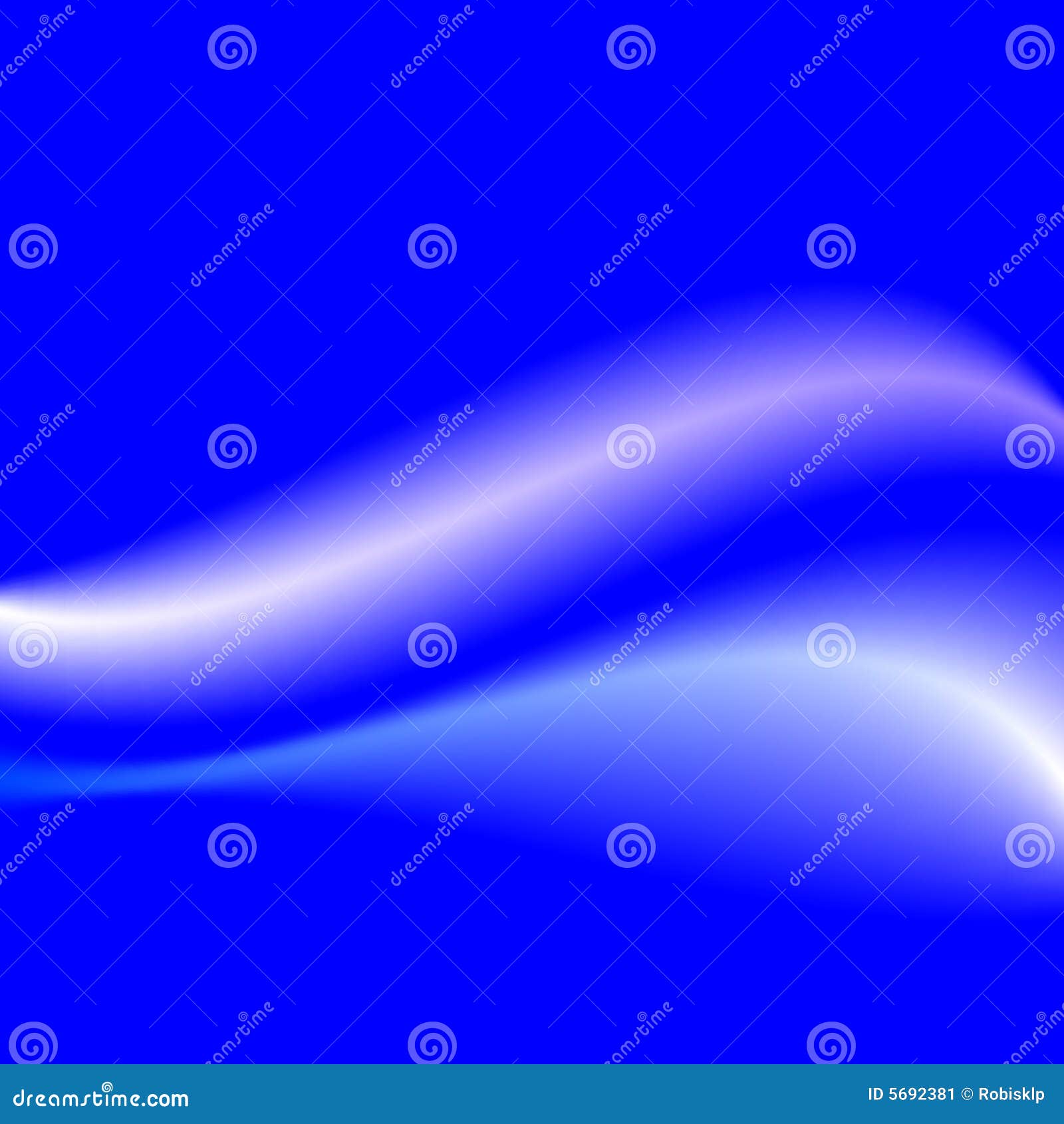 Blue wavy background stock vector. Illustration of abstract - 5692381