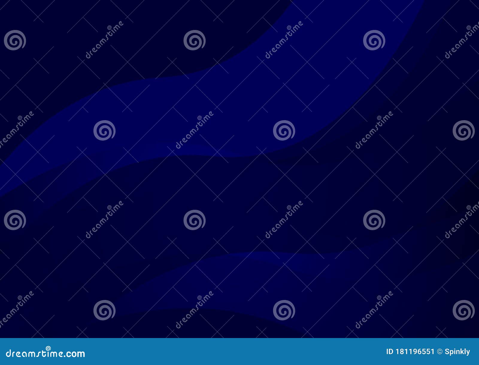 Blue Wavy Curved Shape Background Stock Illustration - Illustration of ...