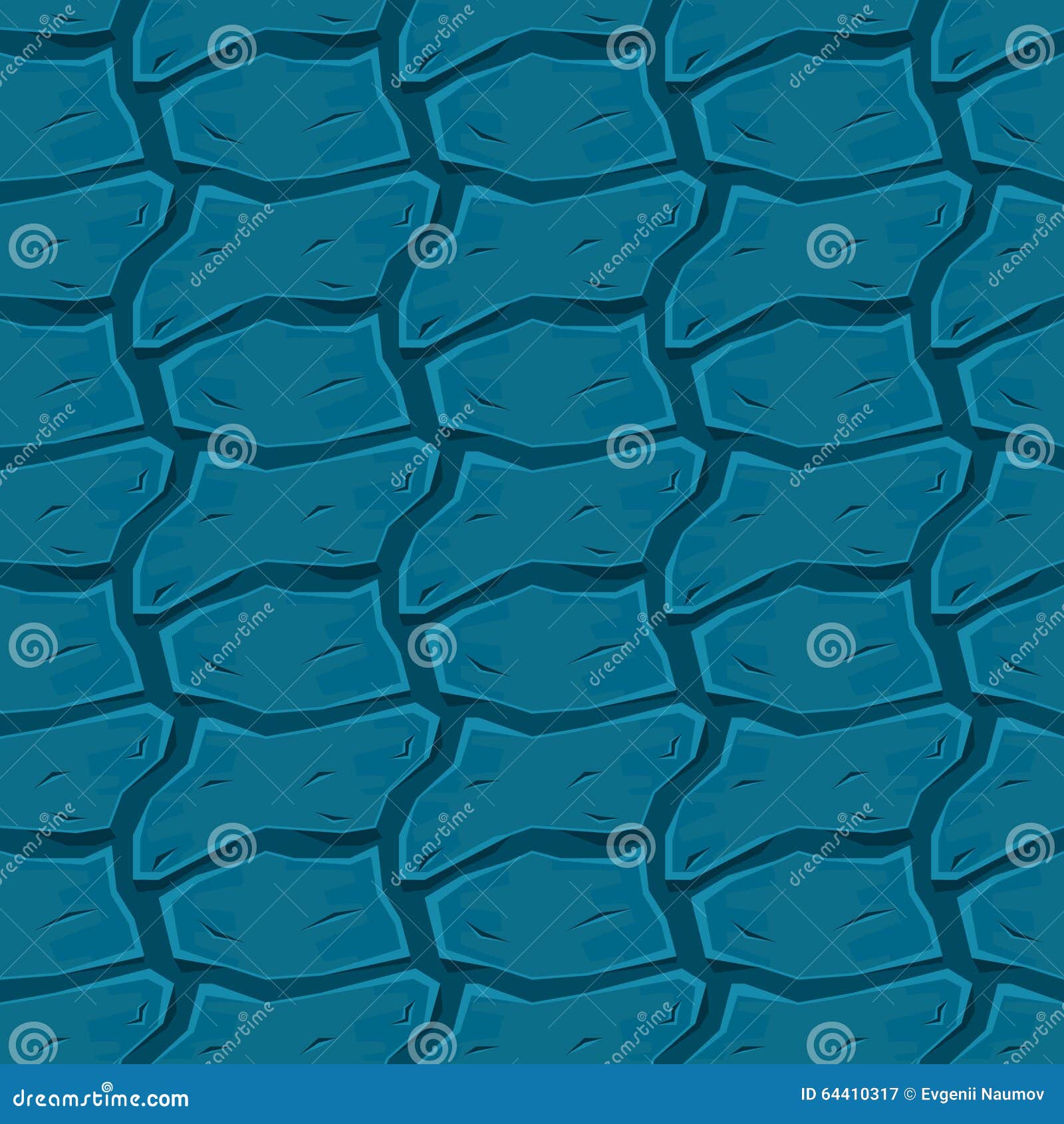 Blue Wavy Elements Texture Background. Vector Stock Vector ...
