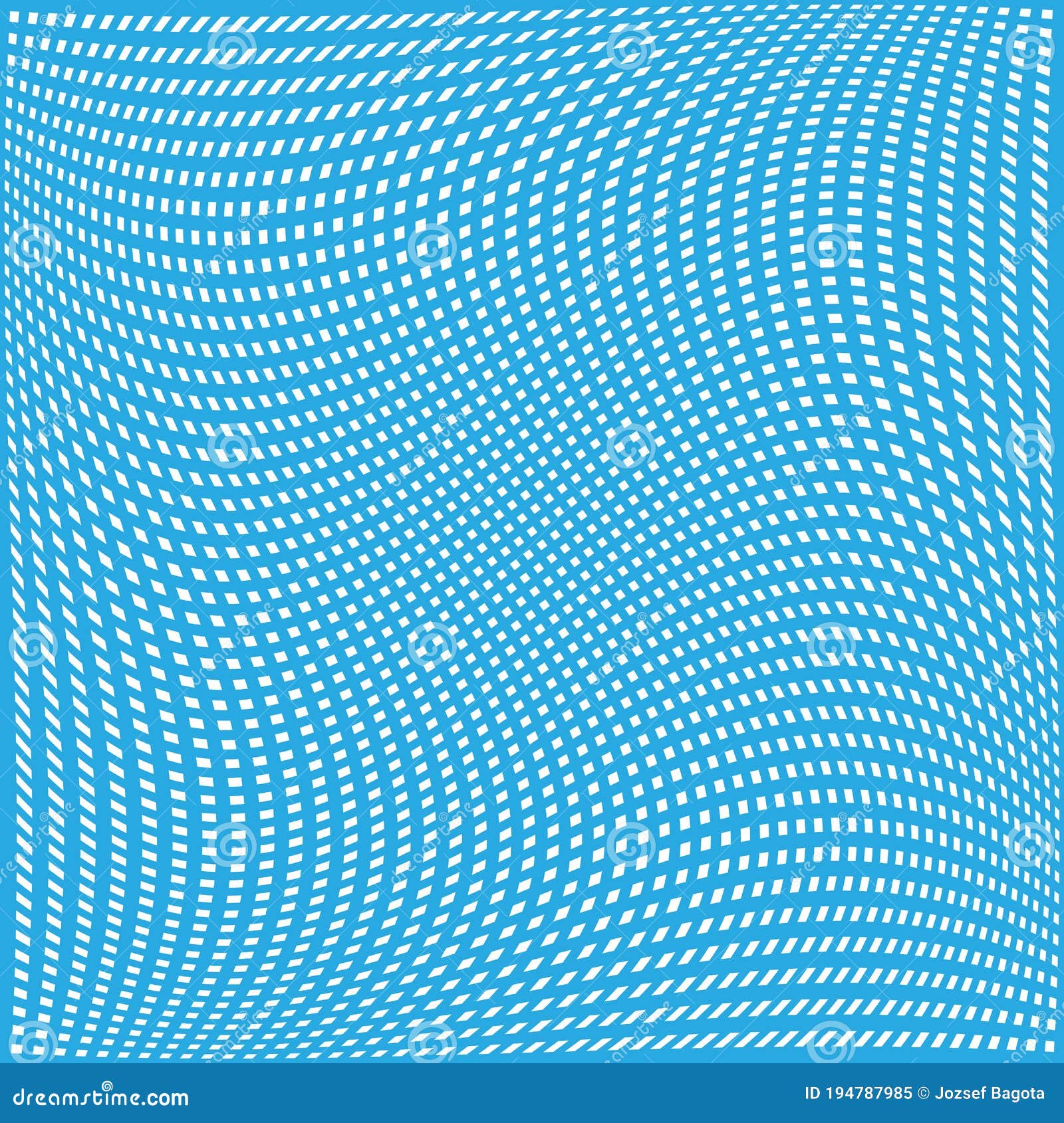 Blue Wavy Lines Pattern - Background Design Stock Vector - Illustration ...