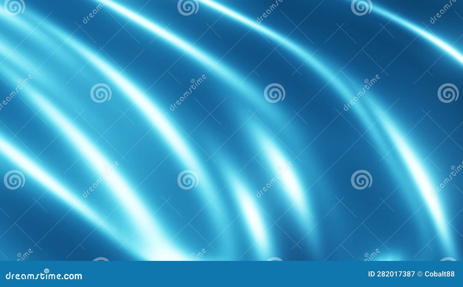 Blue Wavy Plastic Shiny Background, Smooth Wavy Texture Pattern ...