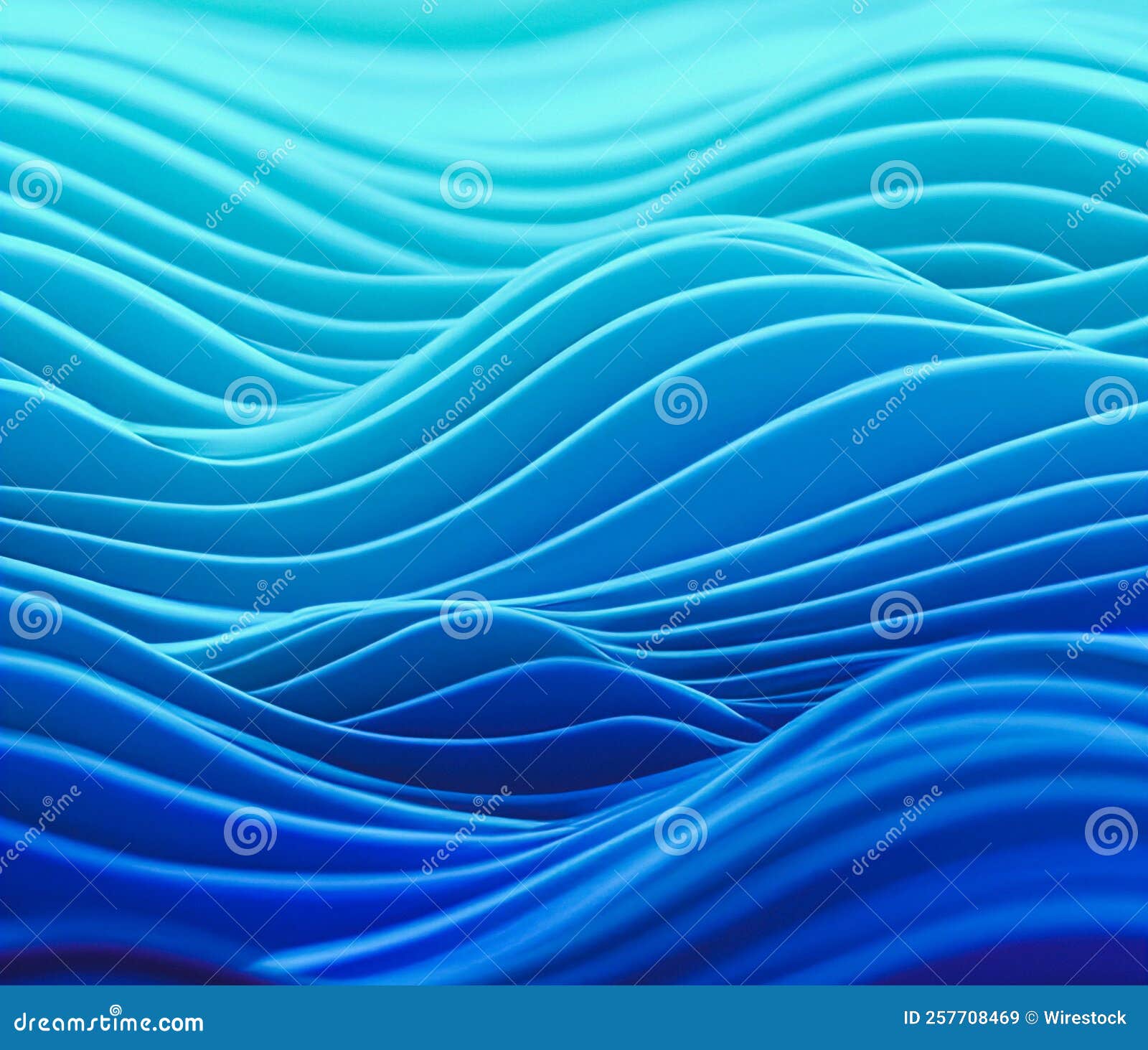 Blue Wavy Texture for Backgrounds Stock Illustration - Illustration of ...